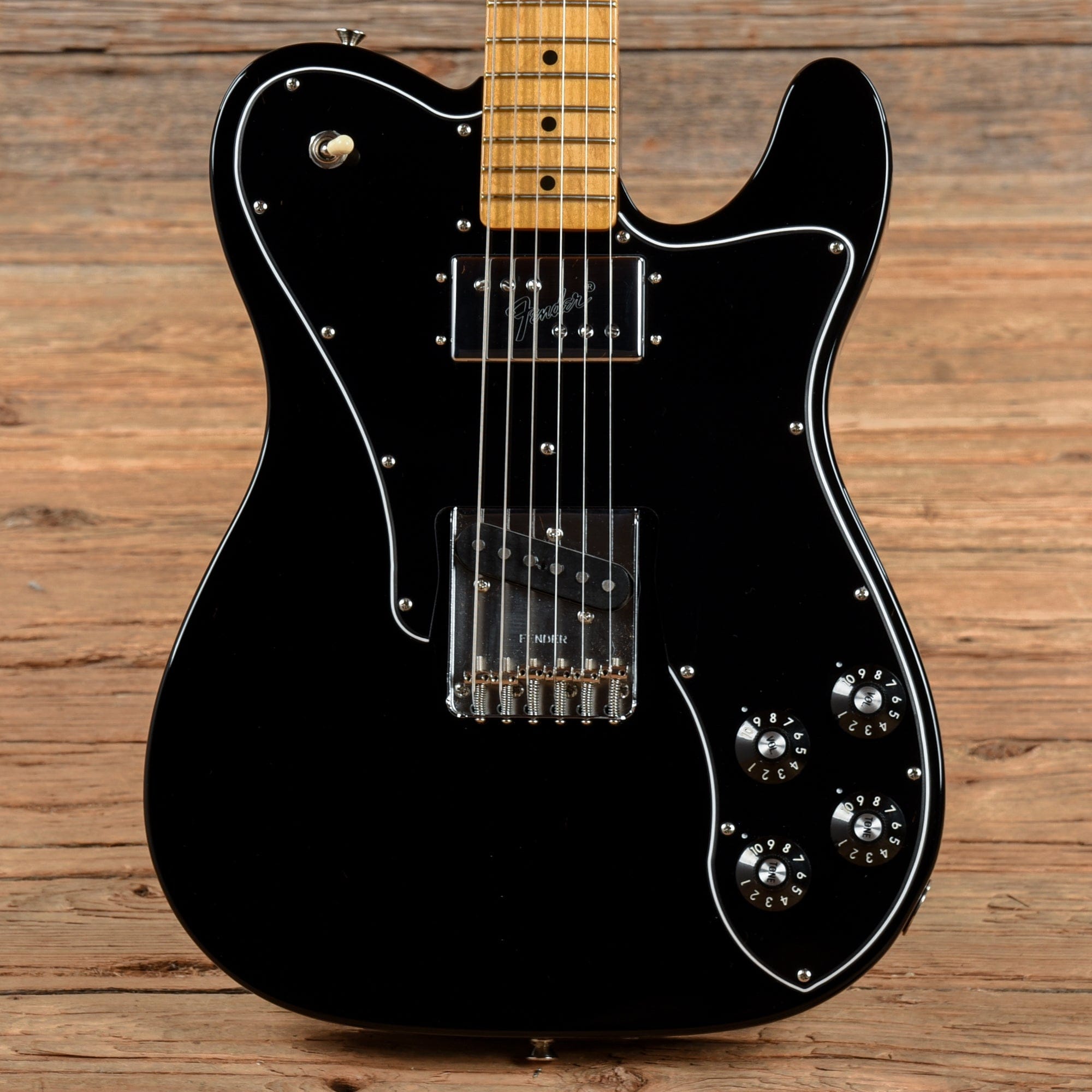 Fender American Vintage II 77 Telecaster Custom Black 2023 – Chicago Music Exchange
