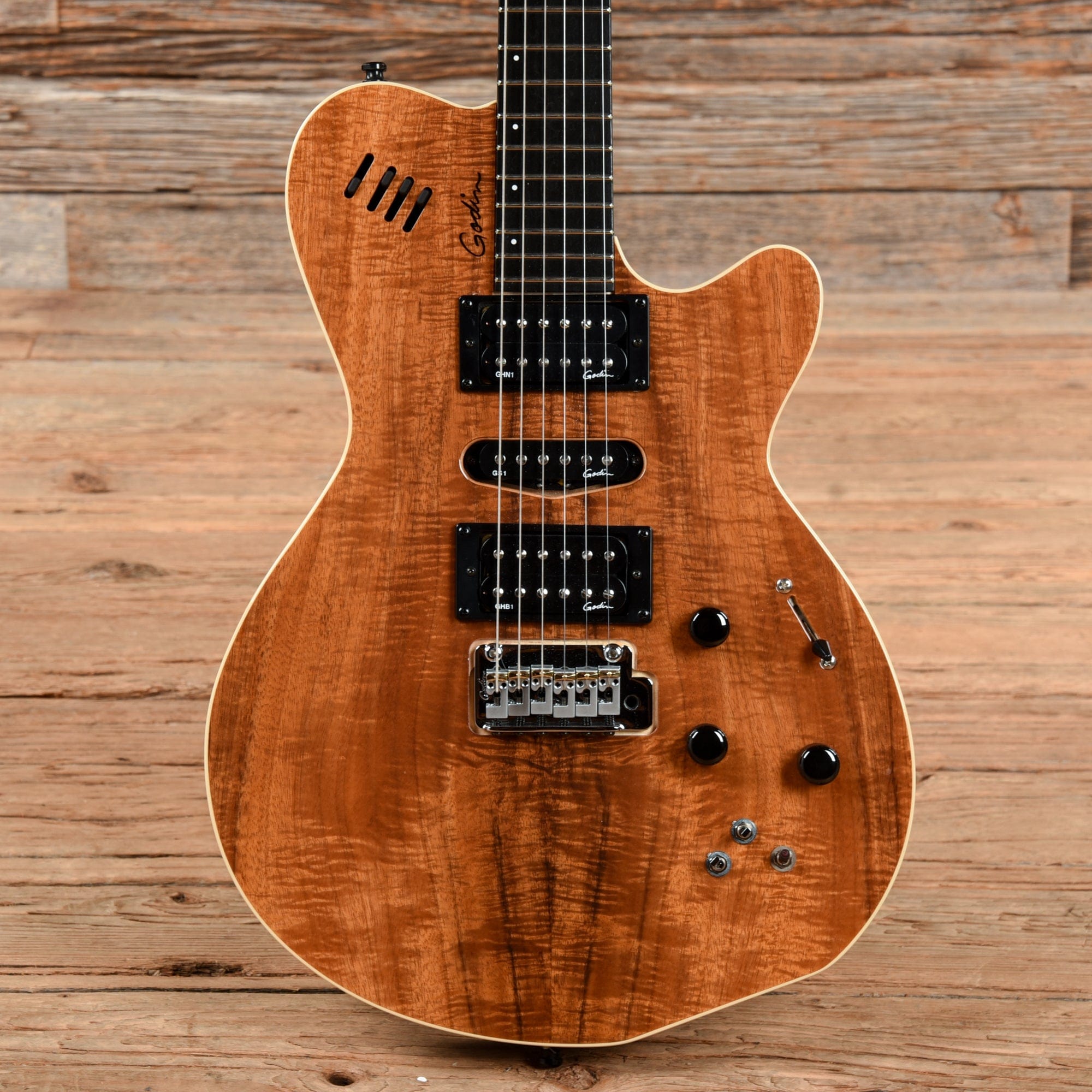 Godin xtSA Koa Extreme HG Natural 2021 – Chicago Music Exchange