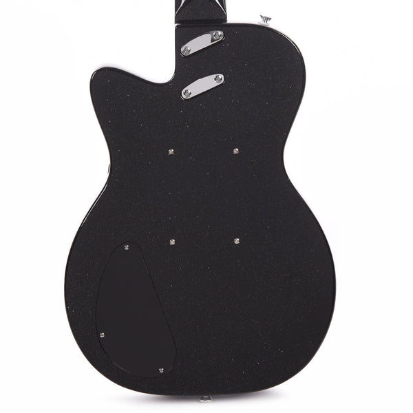 Silvertone 1444 Short Scale Bass Black Silver Flake – Chicago Music Exchange