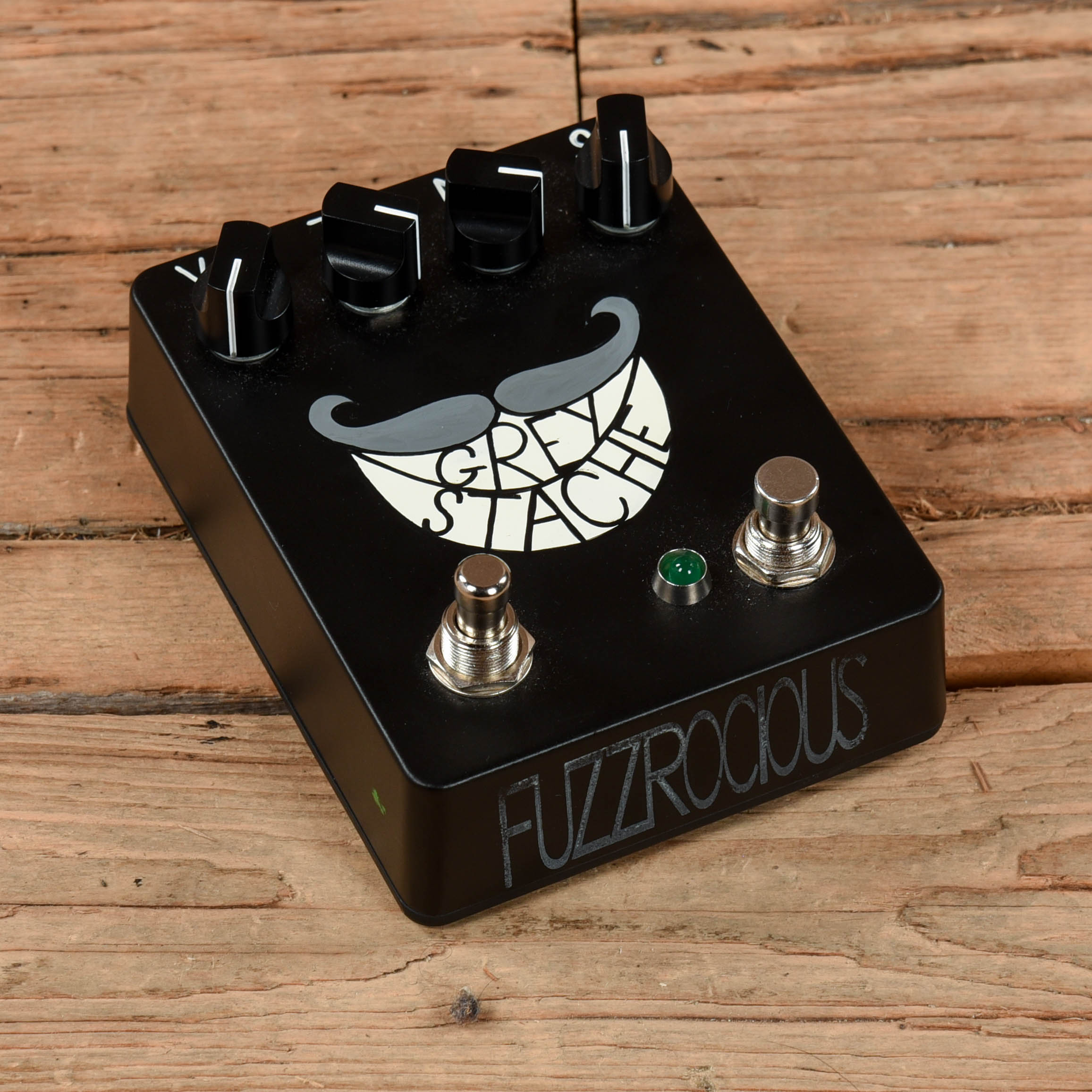 Fuzzrocious Pedals Grey Stache – Chicago Music Exchange