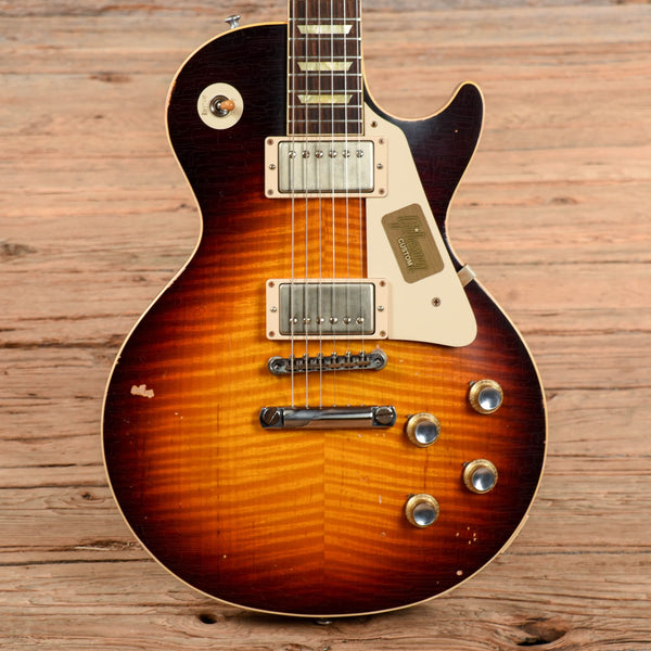 Gibson Custom Collector's Choice #18 "Dutchburst" '60 Les Paul Standar – Chicago Music Exchange