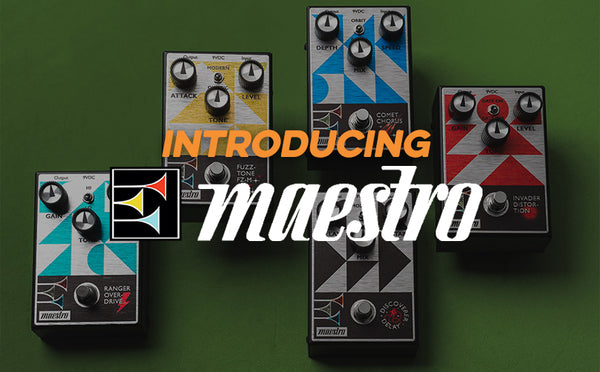 Introducing | Maestro Pedals – Chicago Music Exchange