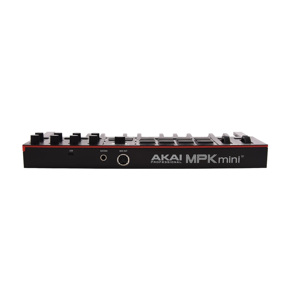 Akai MPK Mini IV Compact MIDI Keyboard & Pad Controller Black – Chicago ...