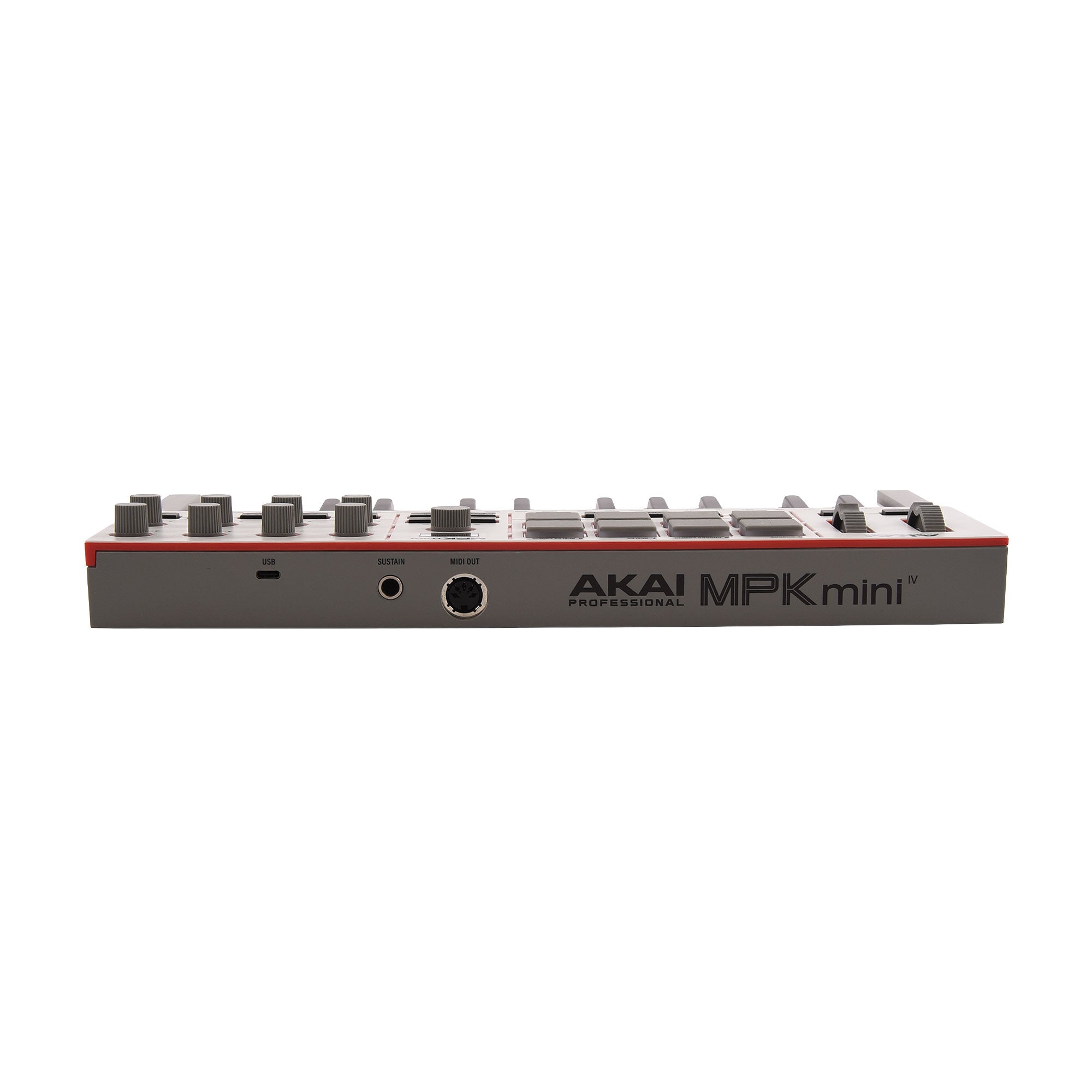Akai MPK Mini IV Compact MIDI Keyboard & Pad Controller White – Chicago ...