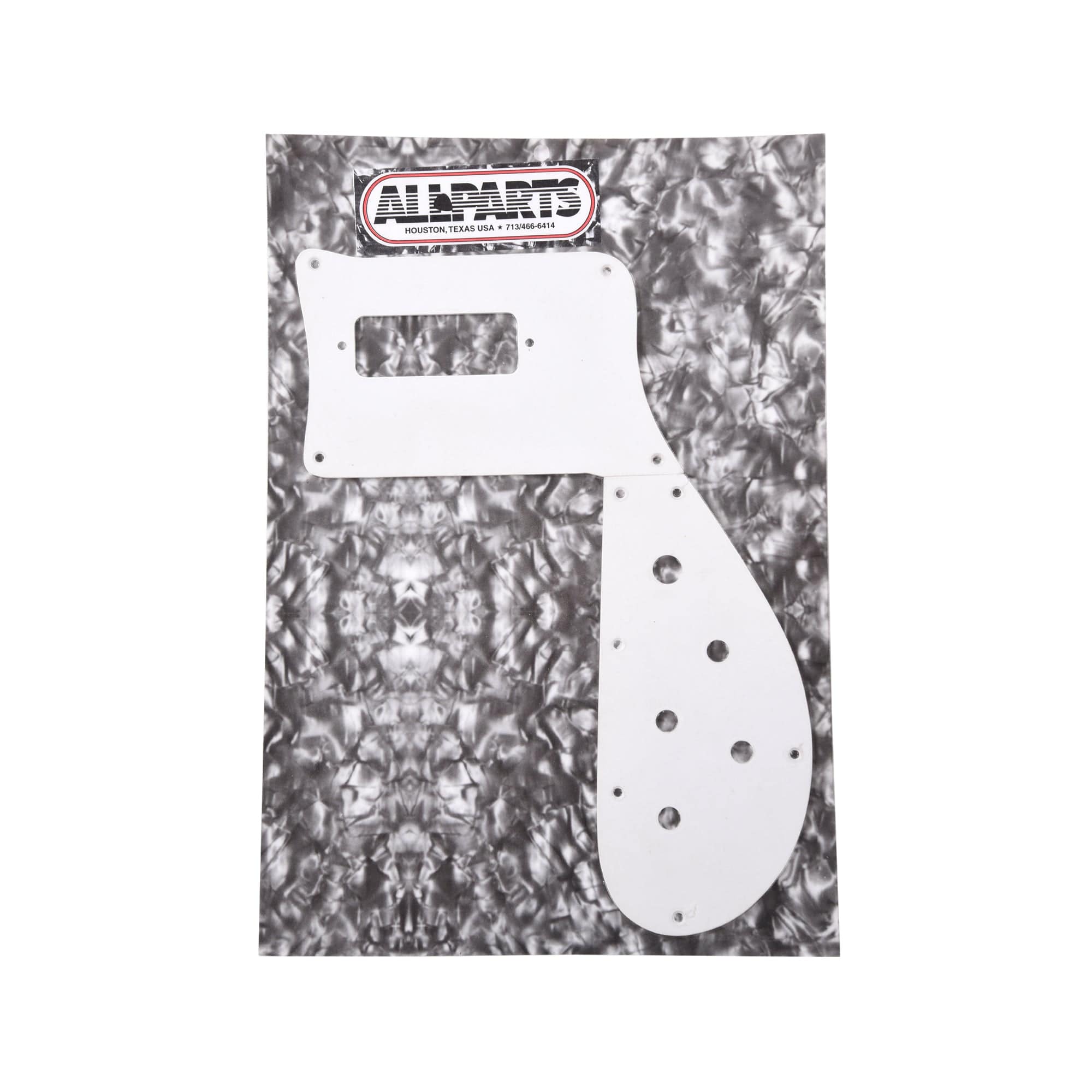 Allparts Pickguard for Rickenbacker Bass 4003 2-Piece 1-Ply White ...