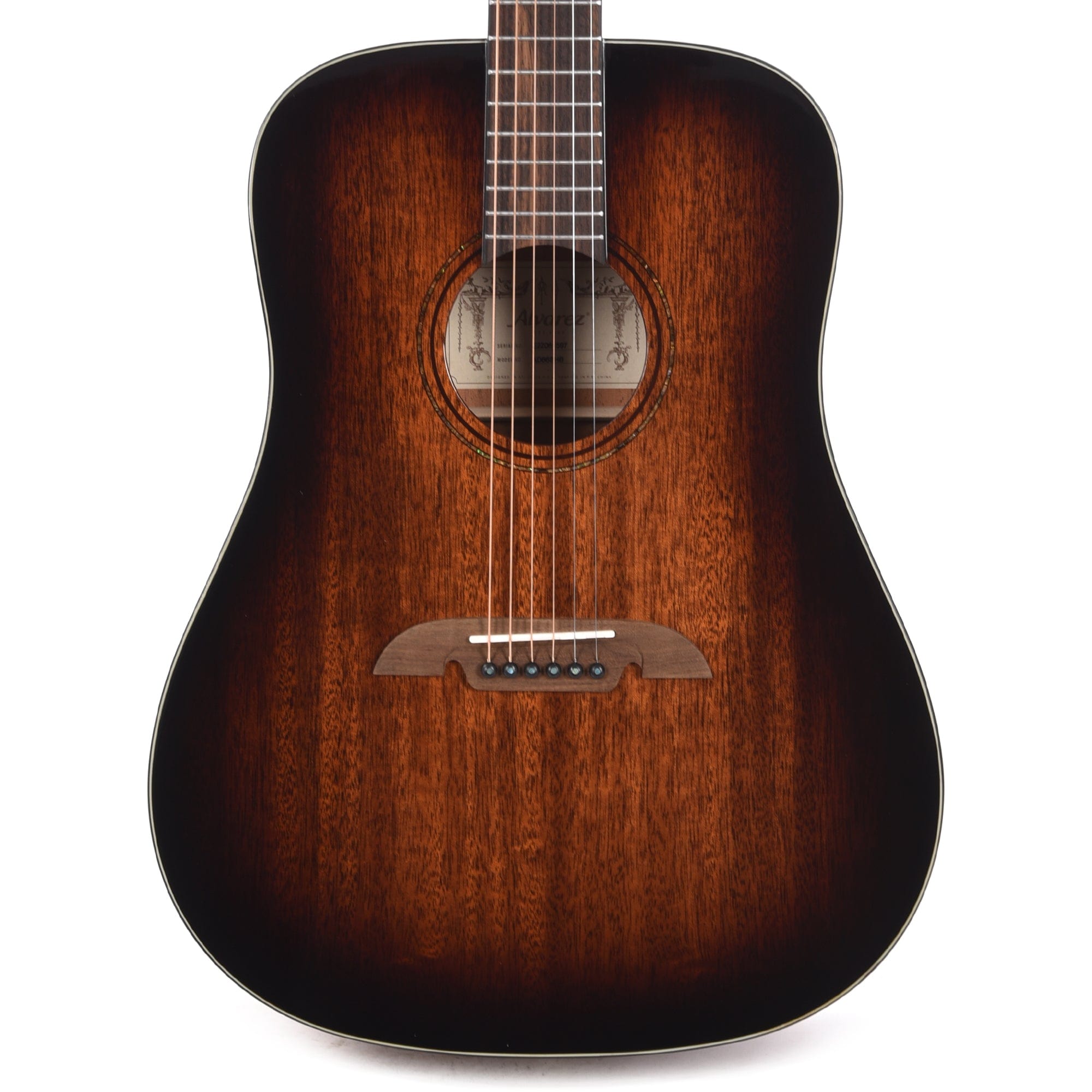 Alvarez AD66SHB Artist Series Acoustic Guitar Shadowburst Gloss ...