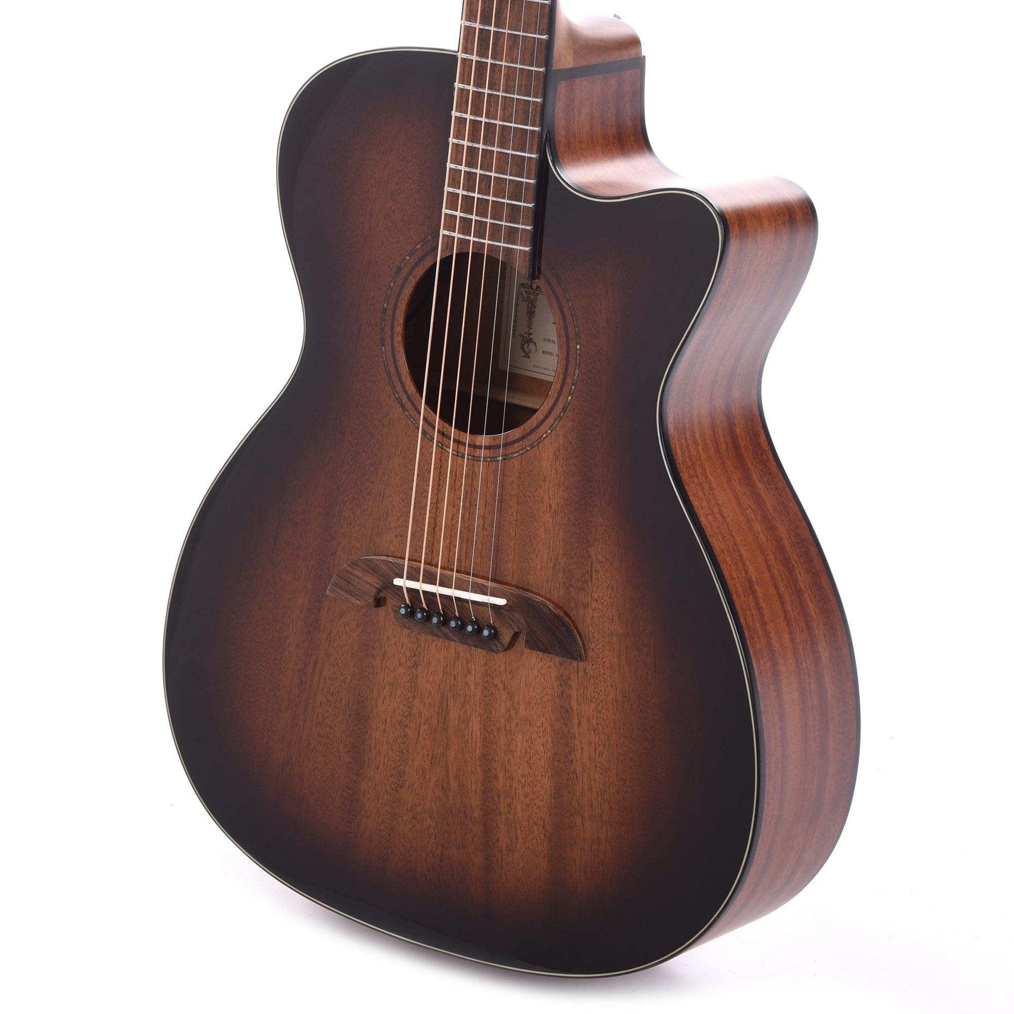 Alvarez AF66CESHB Artist Series Acoustic Guitar Shadowburst Gloss ...