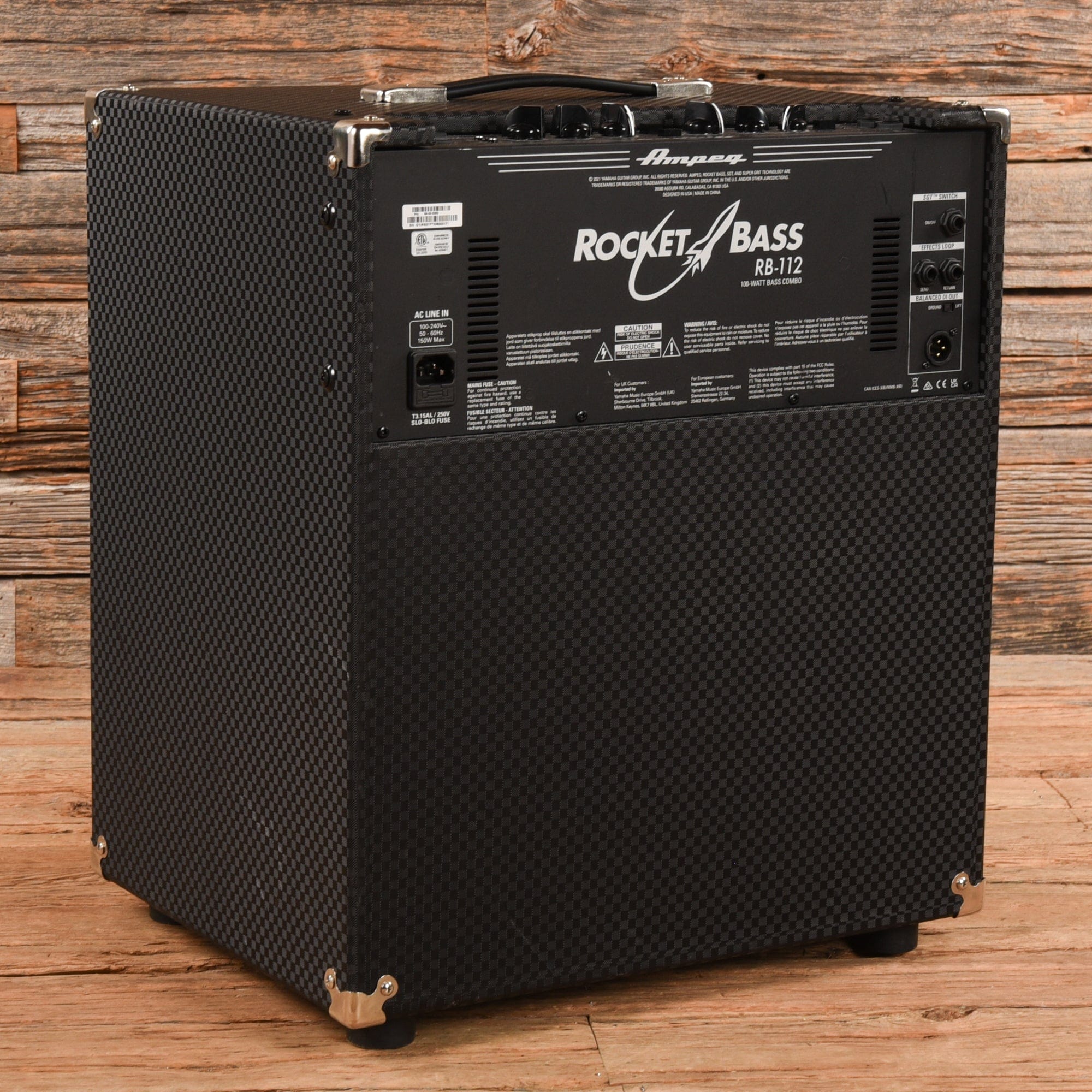 Ampeg RB-112 Rocket Bass 100-Watt 1x12" Bass Combo – Chicago Music Exchange