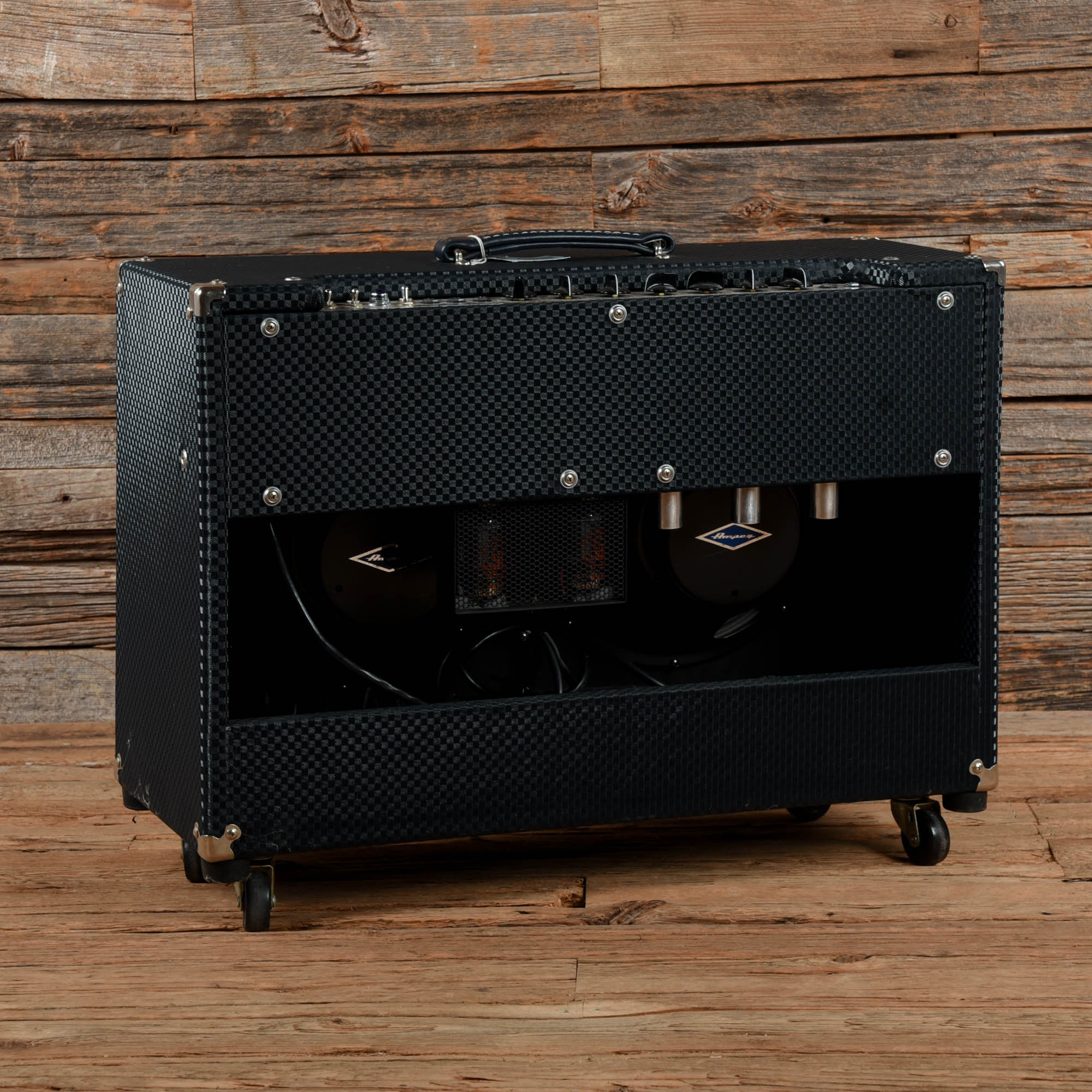 Ampeg Model R-212R Reverberocket 50-Watt 2x12" Guitar Combo Reissue ...