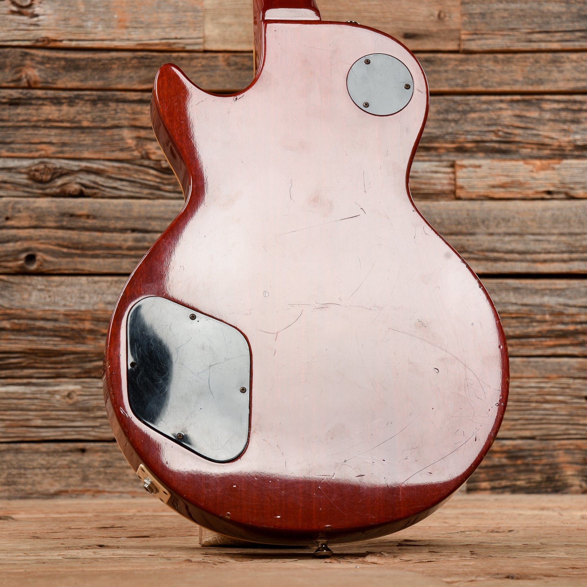 Aria Pro II Leopard Model Plaintop Cherry Sunburst 1980s – Chicago ...