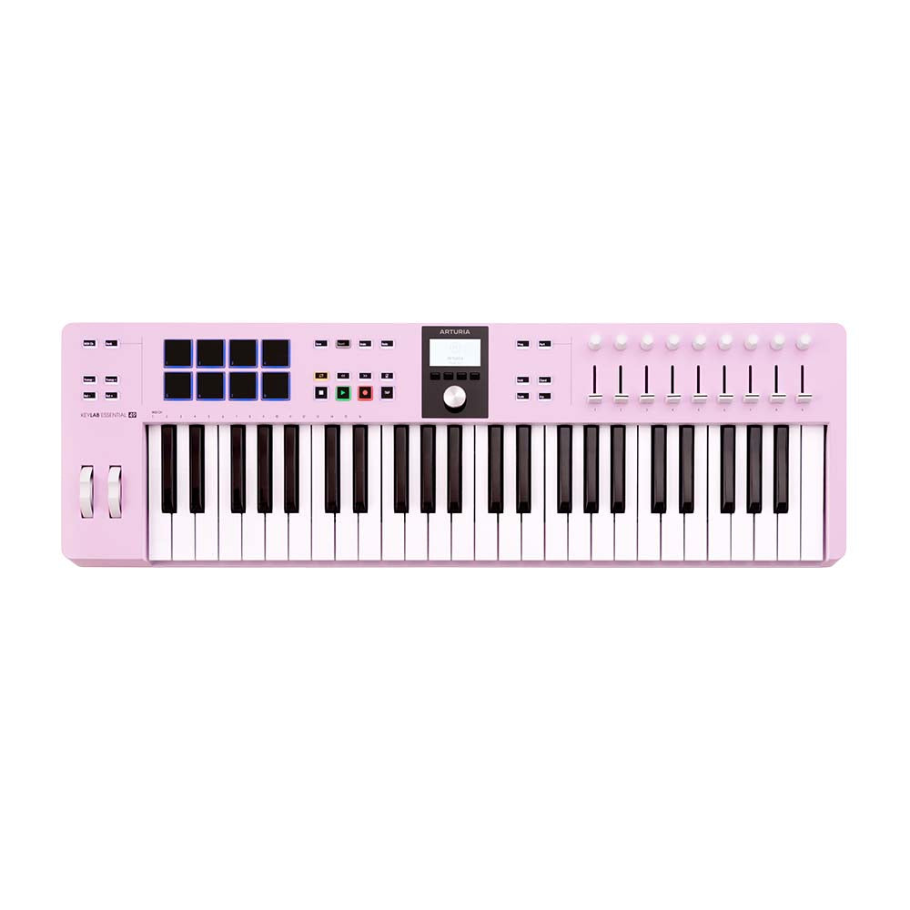 Arturia KeyLab Essential 49 MK3 MIDI Keyboard Controller Rose Quartz ...