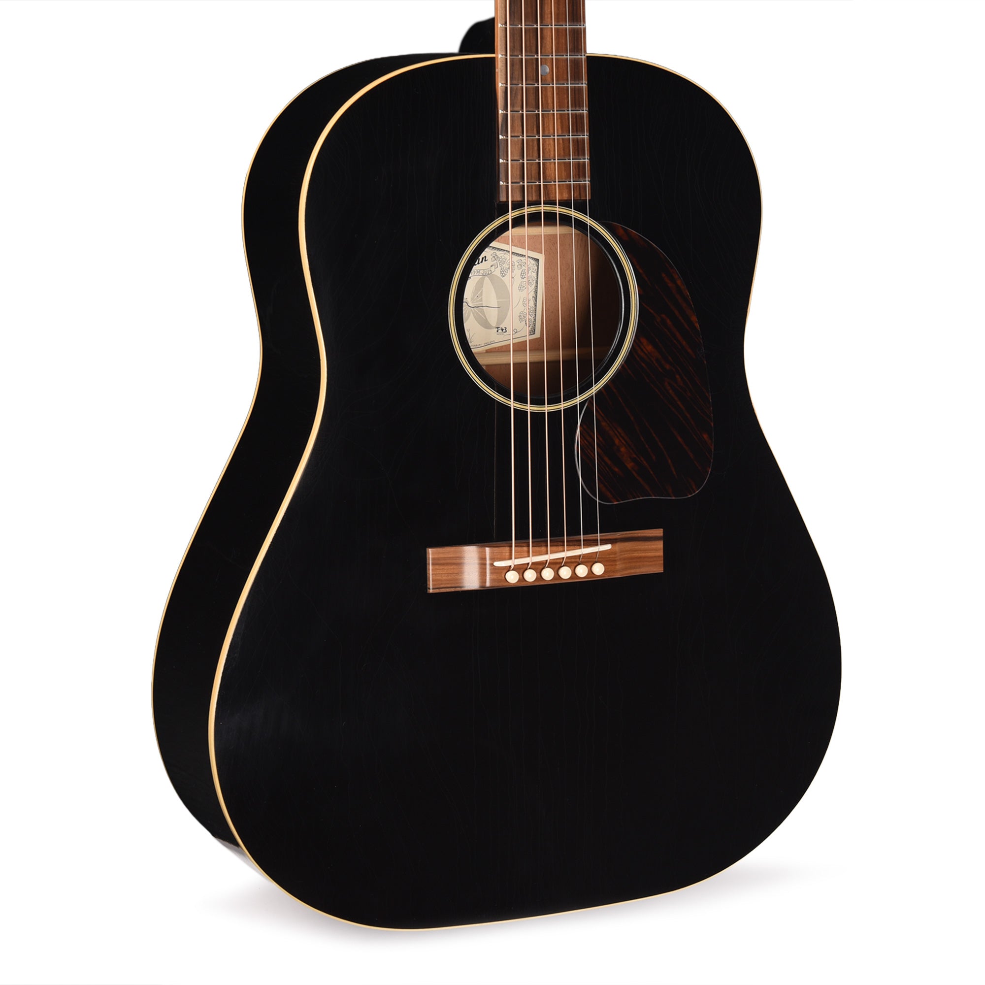 Atkin J43 Baked Sitka/Mahogany Aged Black All Over – Chicago Music Exchange