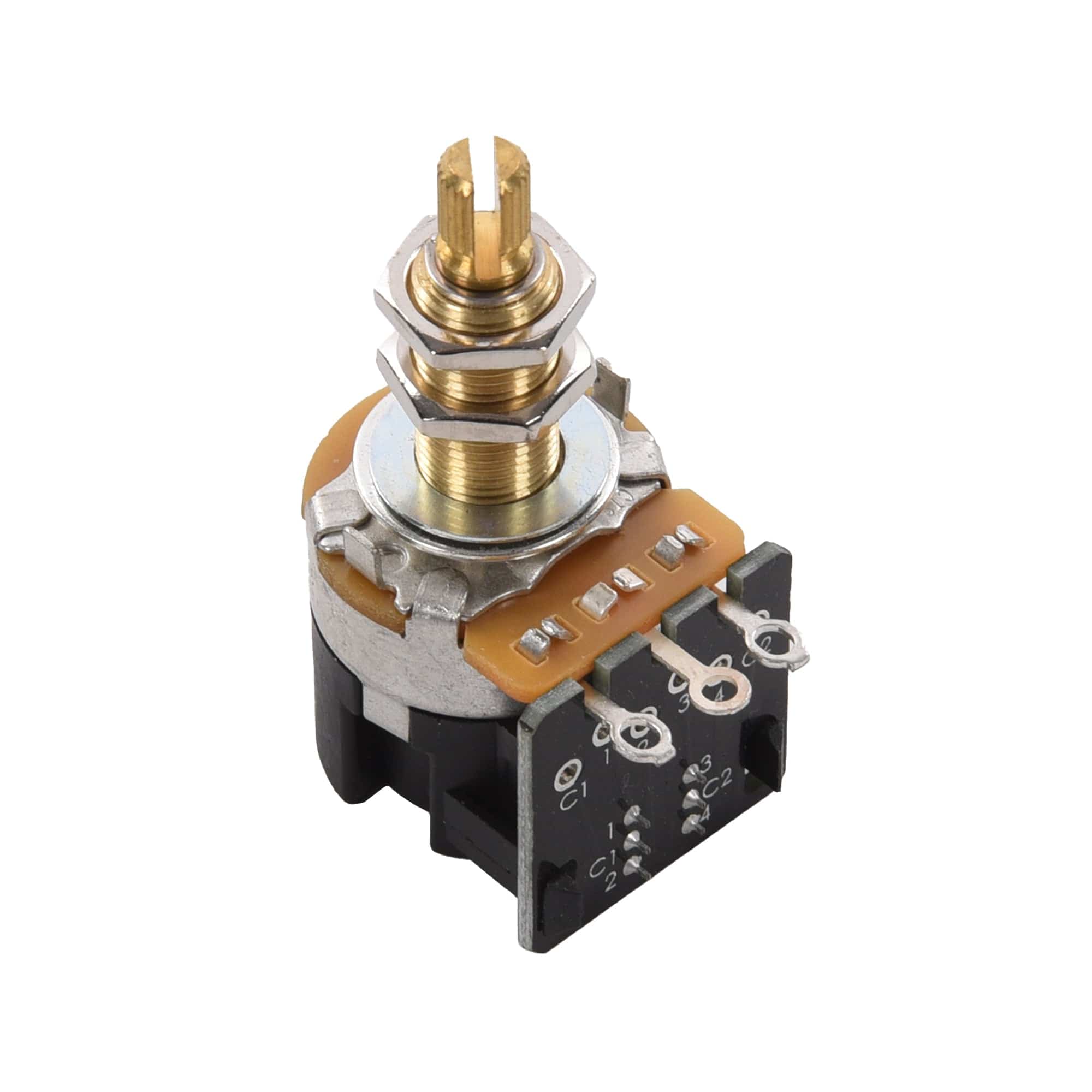 Bare Knuckle Custom 550K CTS Potentiometer Long Shaft Push Pull 10% Fa ...