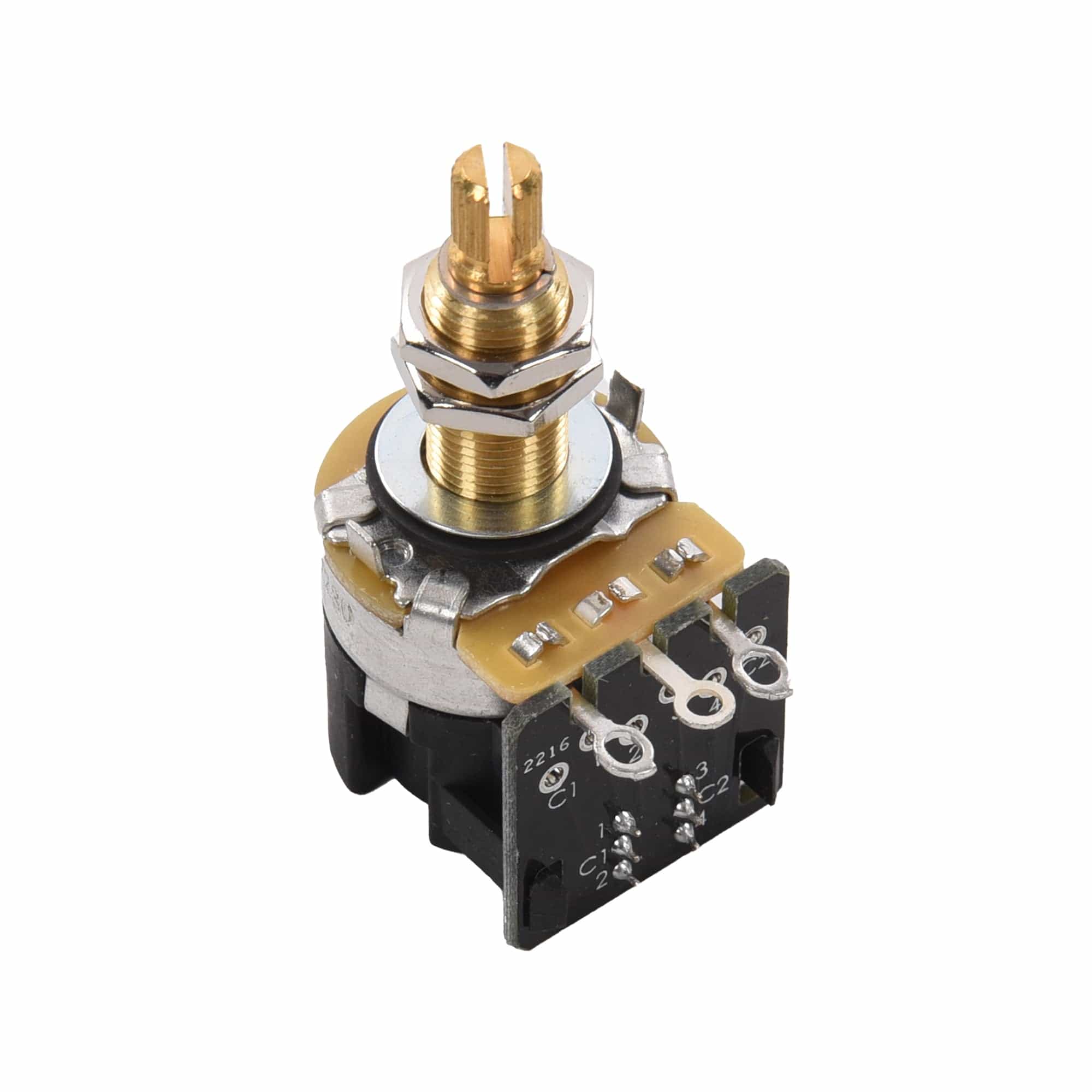 Bare Knuckle Custom 550K CTS Potentiometer Long Shaft Push Pull 30% Sl ...