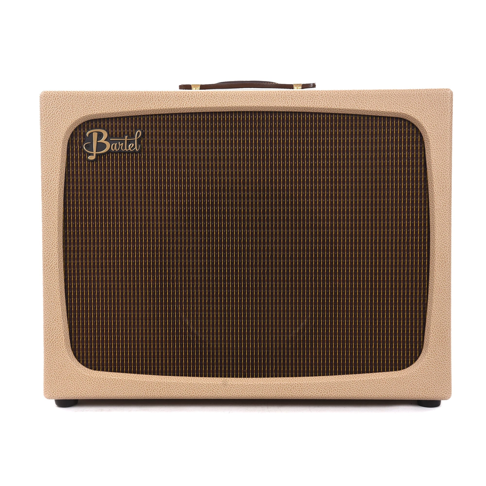 Bartel Roseland 1x12 Extension Cabinet Slanted Front Ivory/Brown Tolex ...