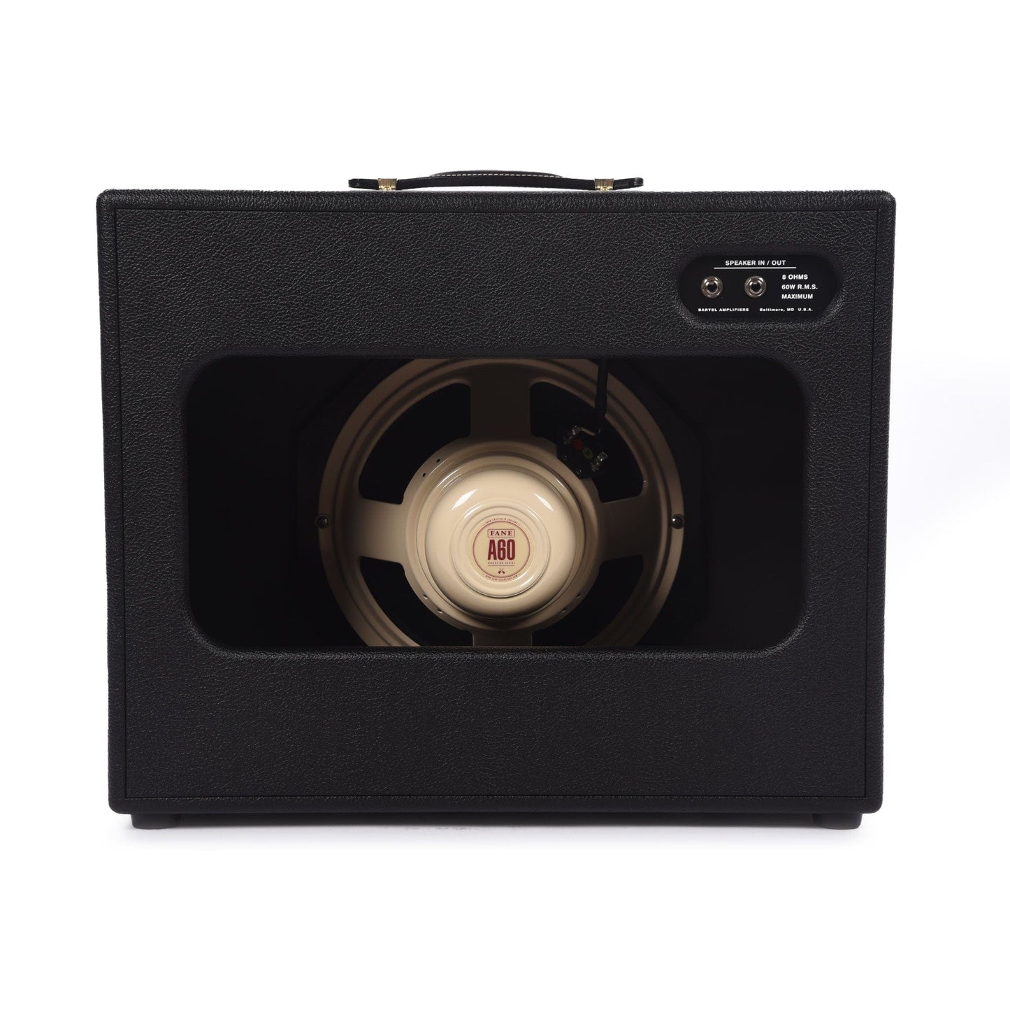 Bartel Starwood 1x12 Extension Cabinet Straight Front Black Tolex w/Fa ...