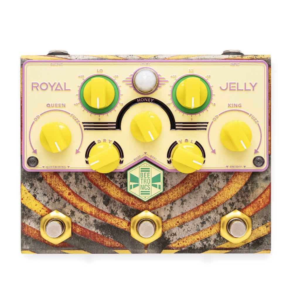 Beetronics Custom Shop Royal Jelly Fuzz/OD Pedal – Chicago Music Exchange