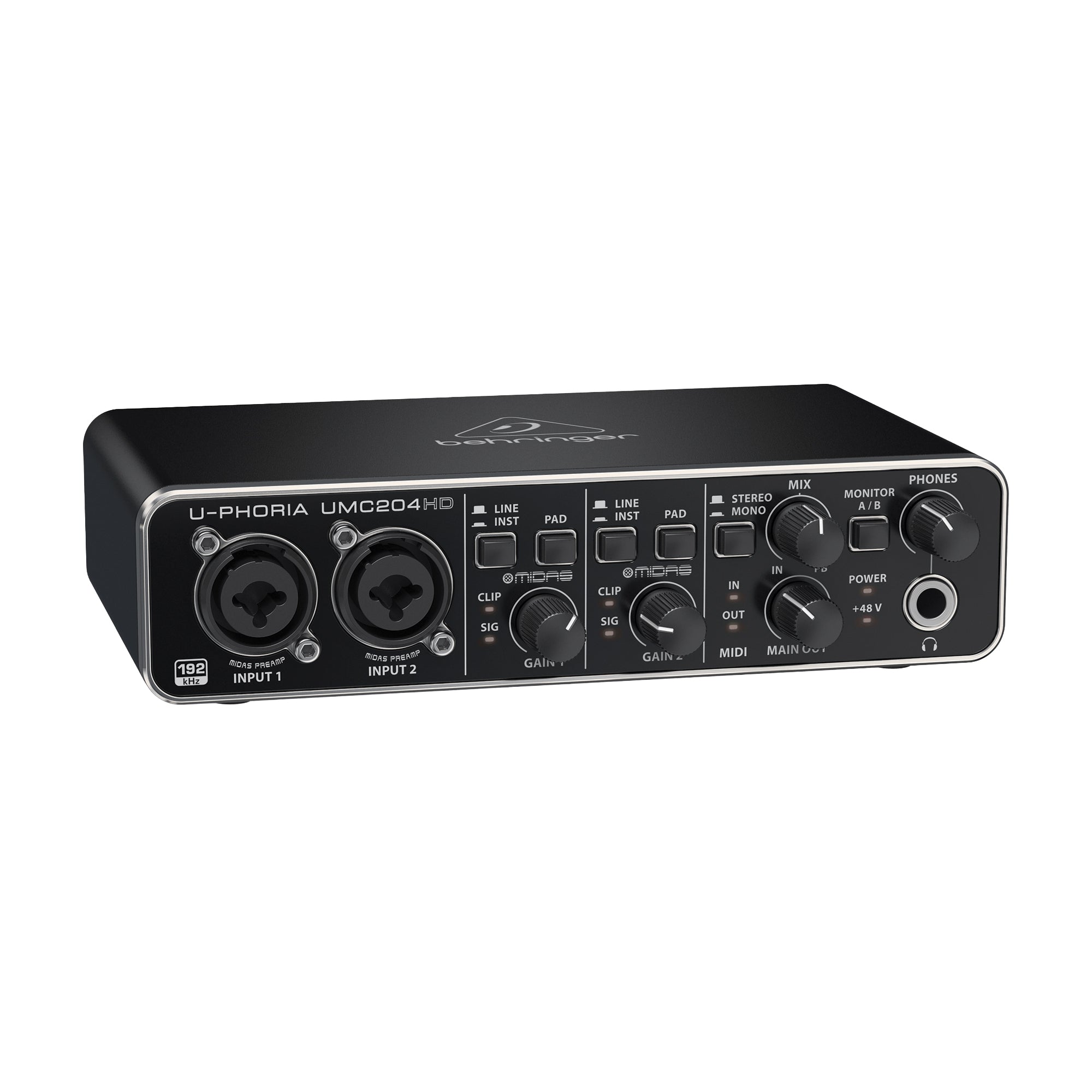 Behringer U-Phoria UMC204HD USB Audio Interface – Chicago Music Exchange