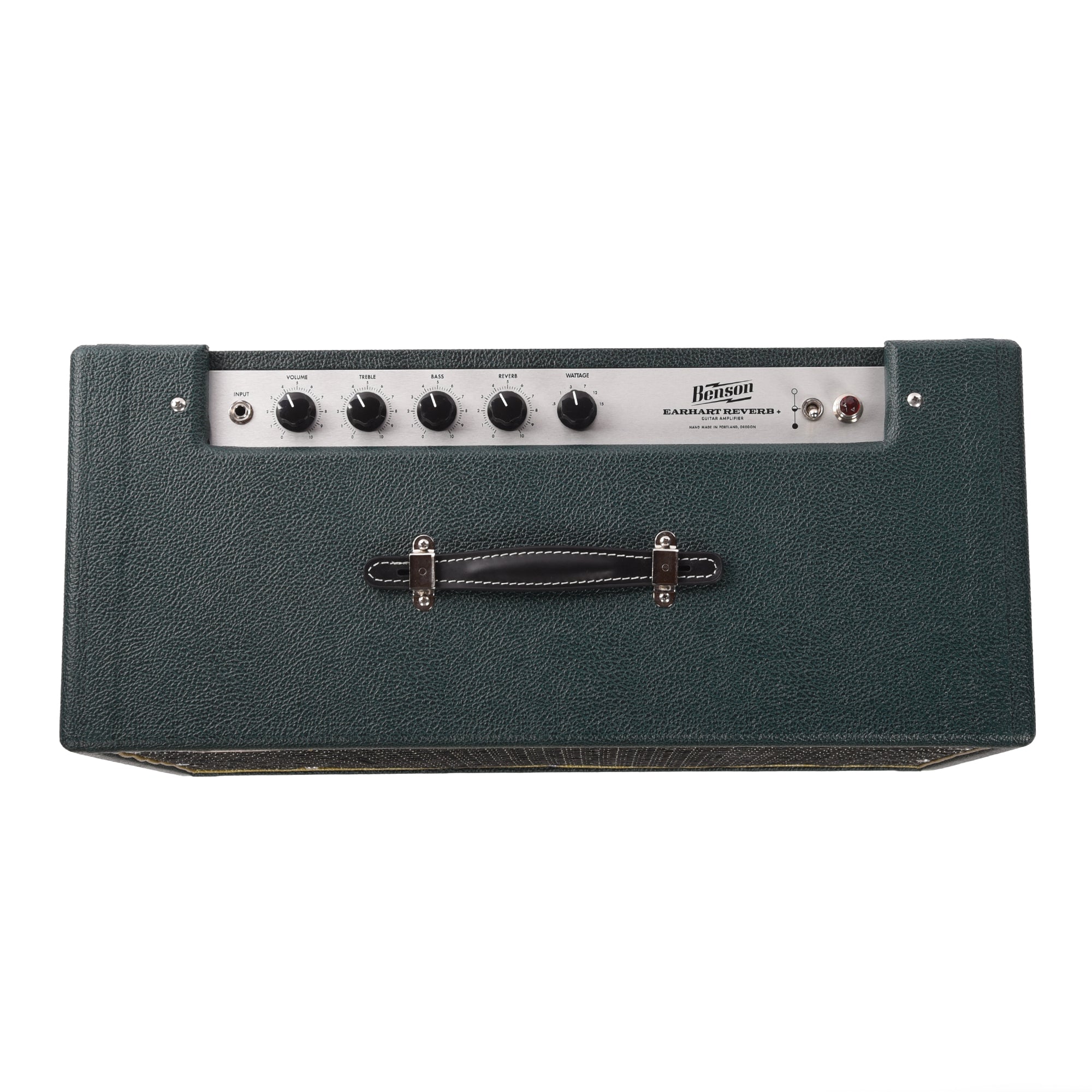 Benson Earhart Reverb 15w 1x12 Combo Amp Green w/ Checkered Grill ...