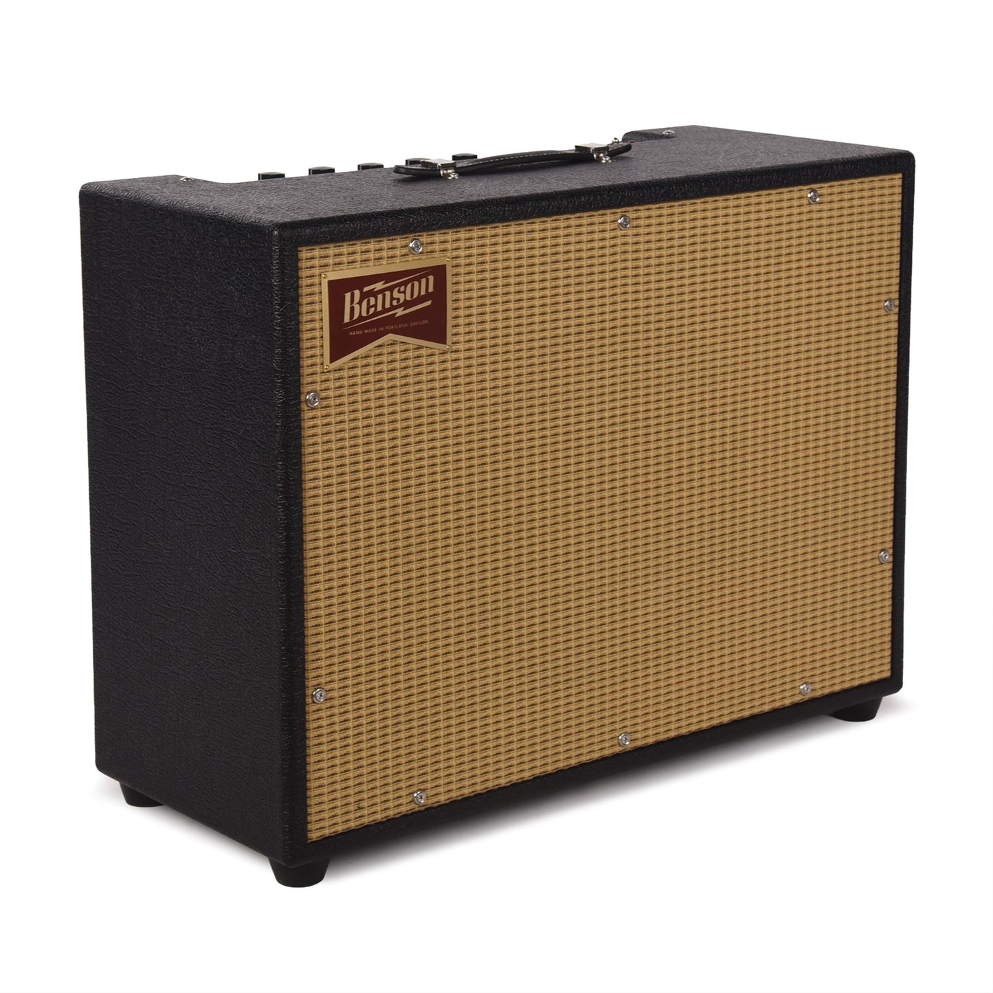 Benson Redland Reverb 35w 1x12 Guitar Combo Amp Black w/ Wheat Grille ...