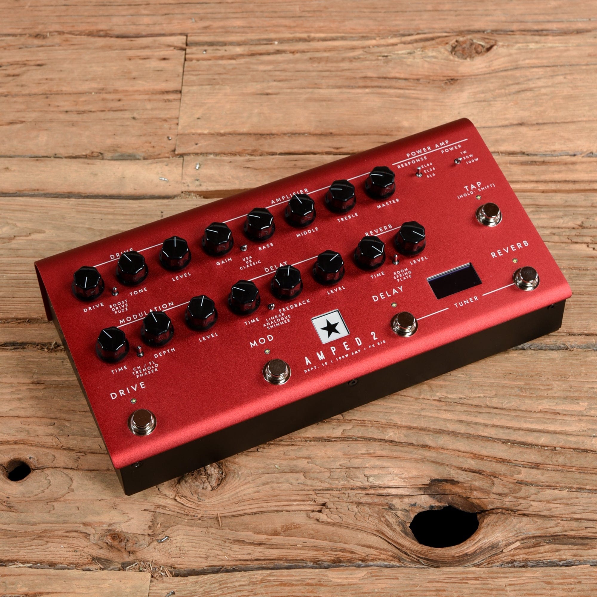 Blackstar Amped 2 Department 10 100-Watt Pedalboard Amplifier – Chicago ...
