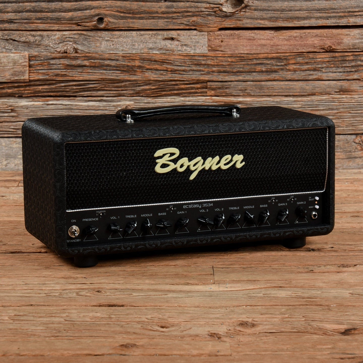 Bogner Ecstasy 3534 3-Channel 35-Watt Guitar Amp Head – Chicago Music ...