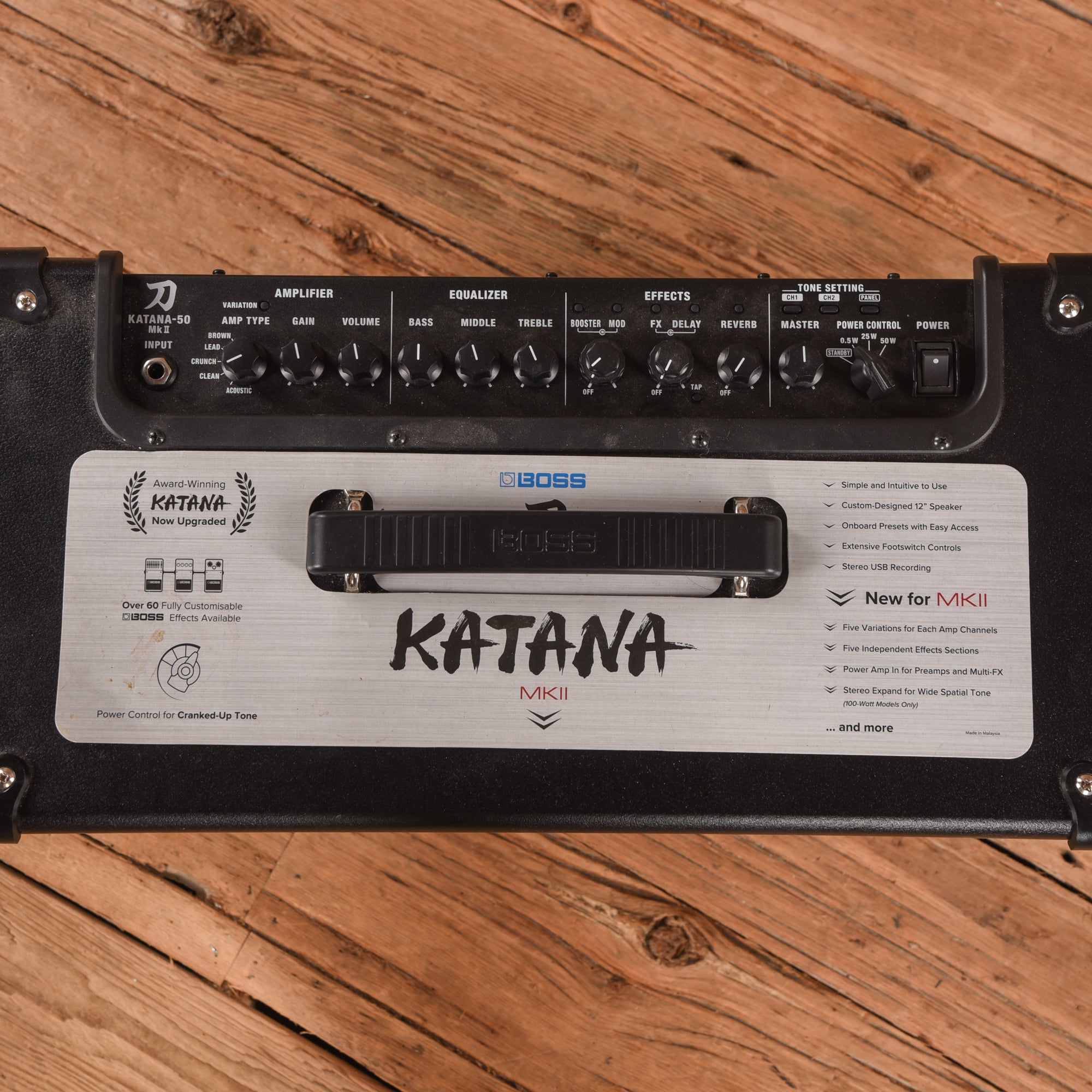 Boss Katana 50 Mk II 50-Watt 1x12" Guitar Combo Amp – Chicago Music ...