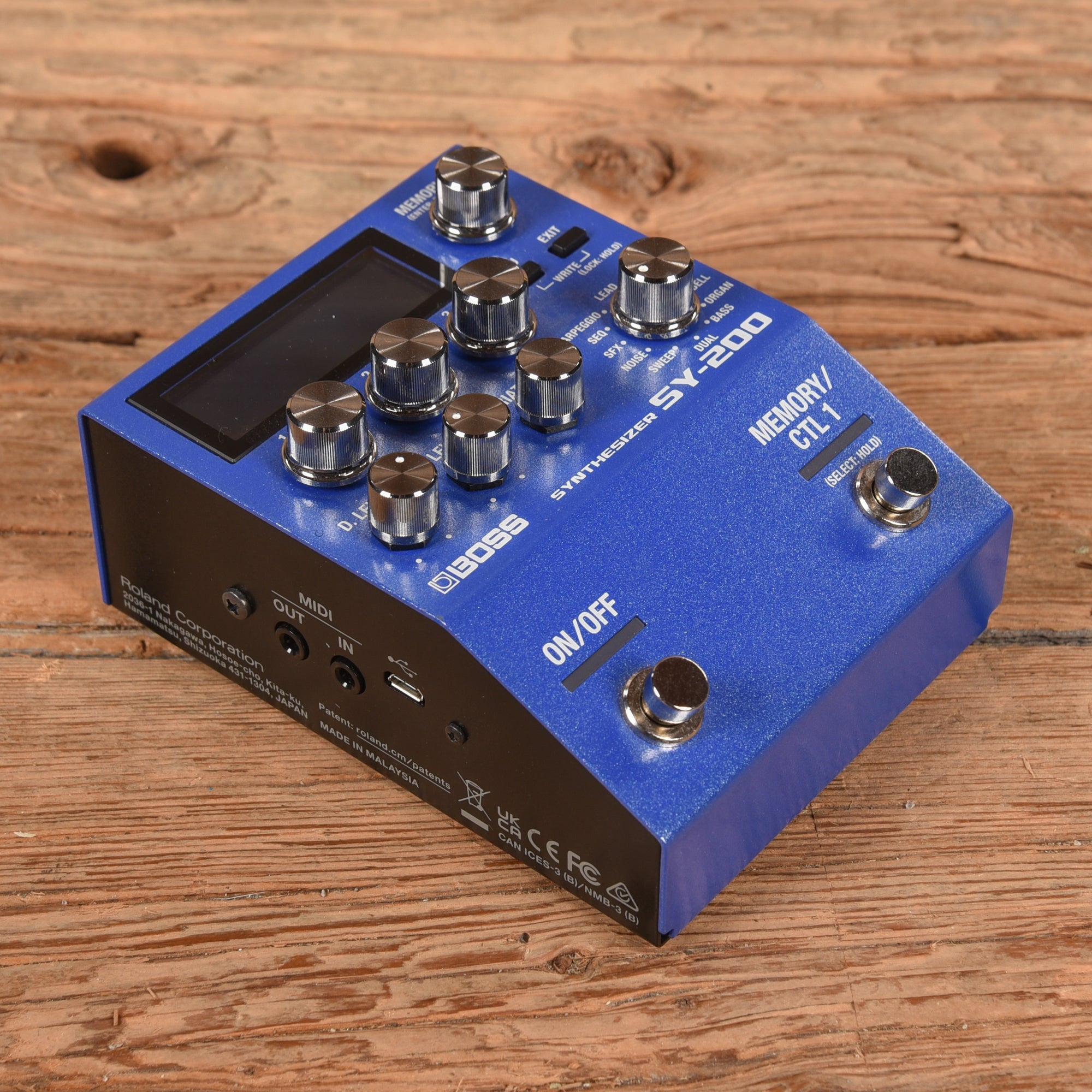 Boss SY-200 Synthesizer – Chicago Music Exchange