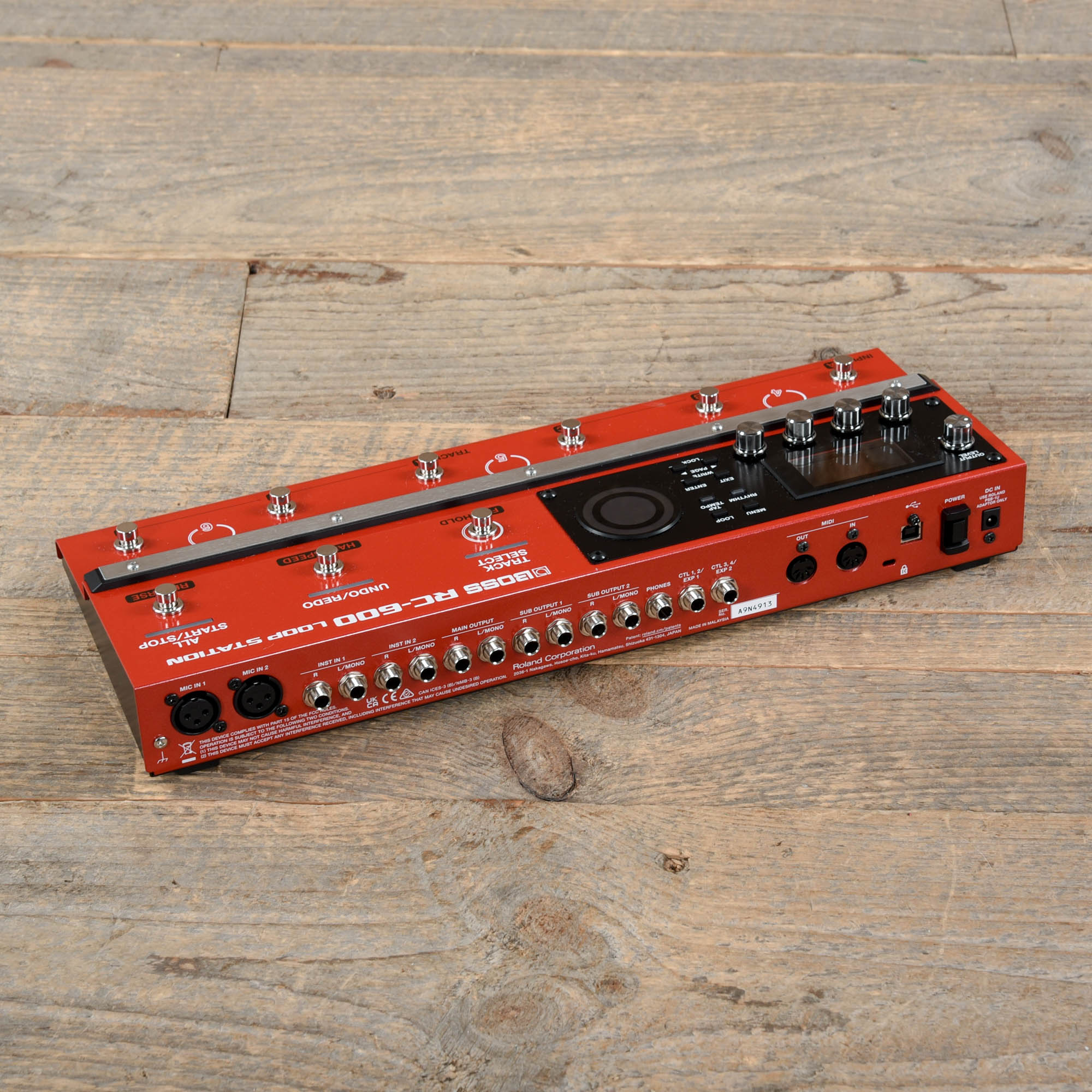 Boss RC-600 Loop Station Pedal – Chicago Music Exchange