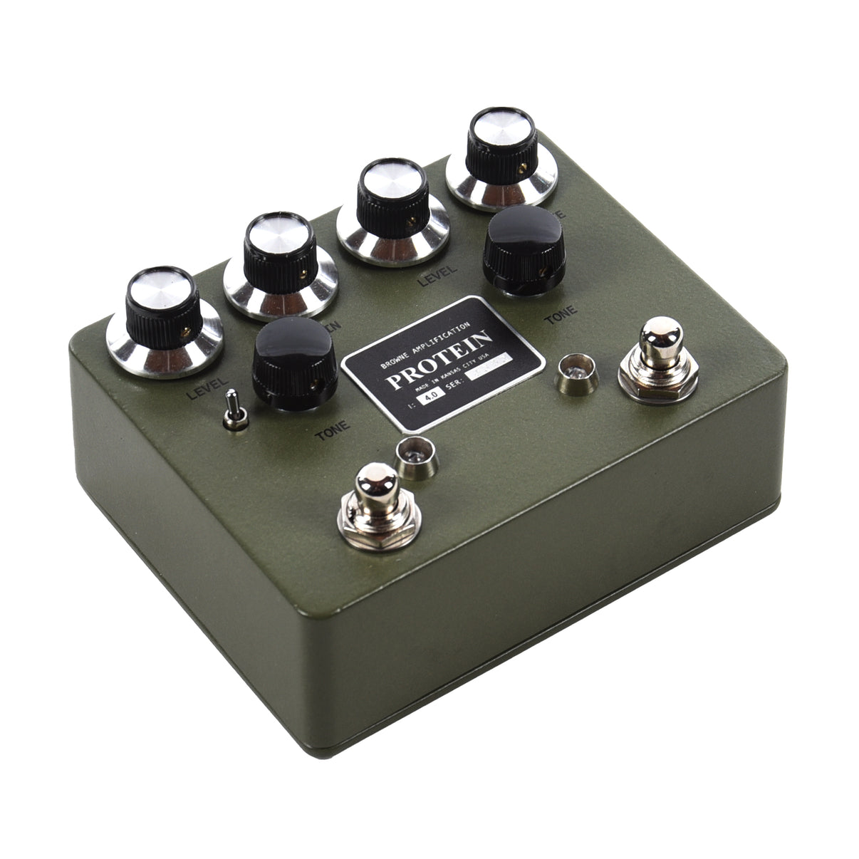 Browne Amplification Protein Dual Overdrive v4 Pedal Green – Chicago ...