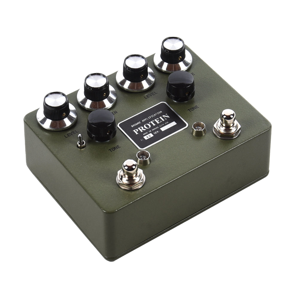 Browne Amplification Protein Dual Overdrive v4 Pedal Green – Chicago ...