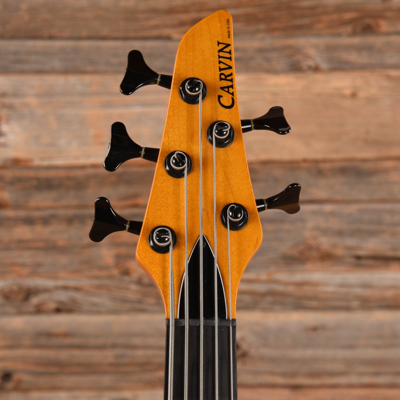 Carvin 5-String Bass Natural – Chicago Music Exchange