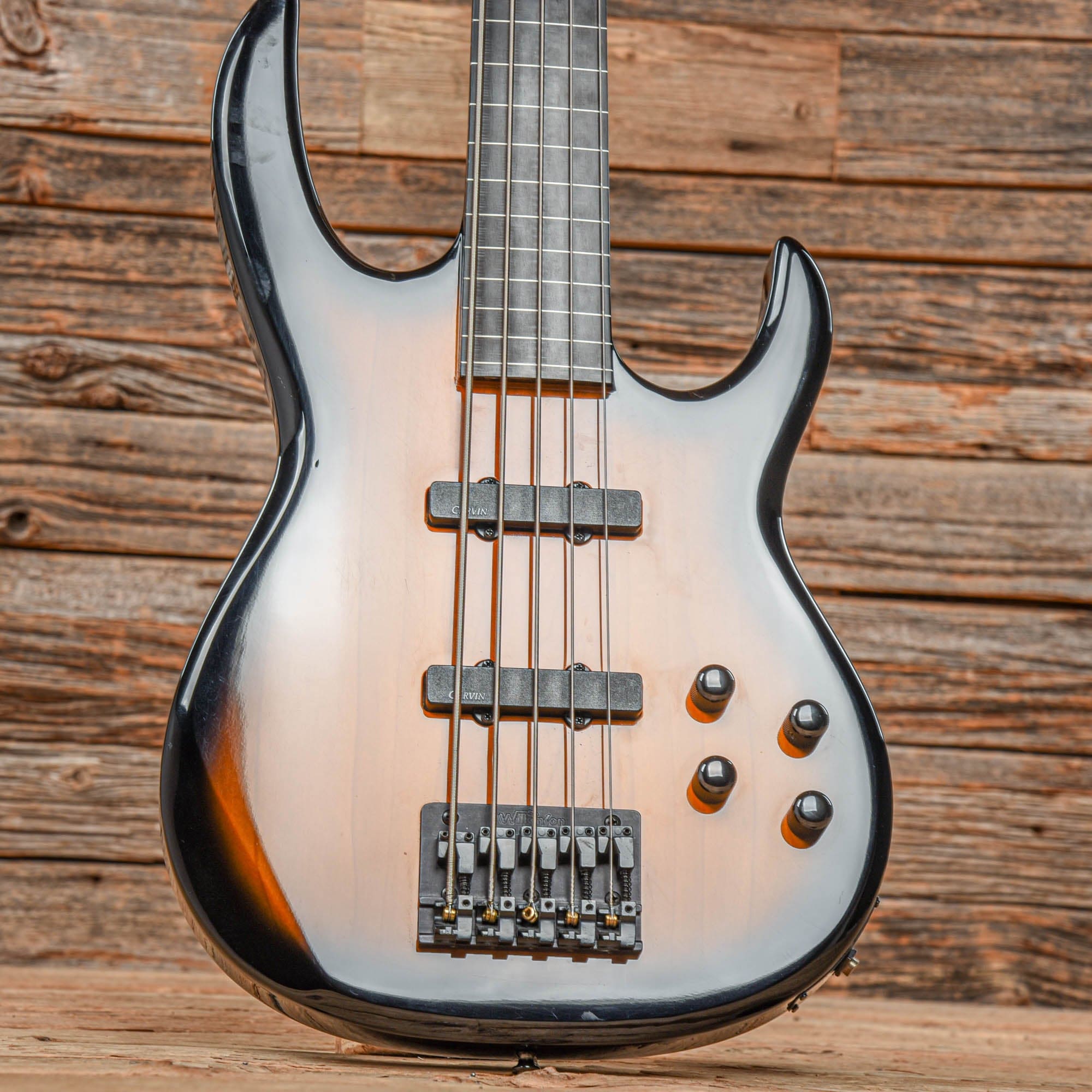 Carvin LB75 5 String Fretless Bass Sunburst – Chicago Music Exchange