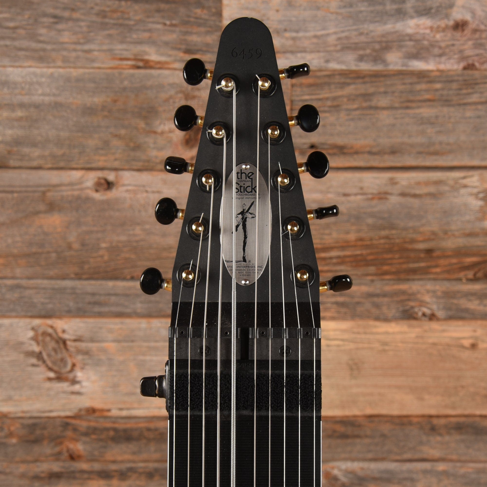 Chapman Stick Railboard 10-String Black – Chicago Music Exchange