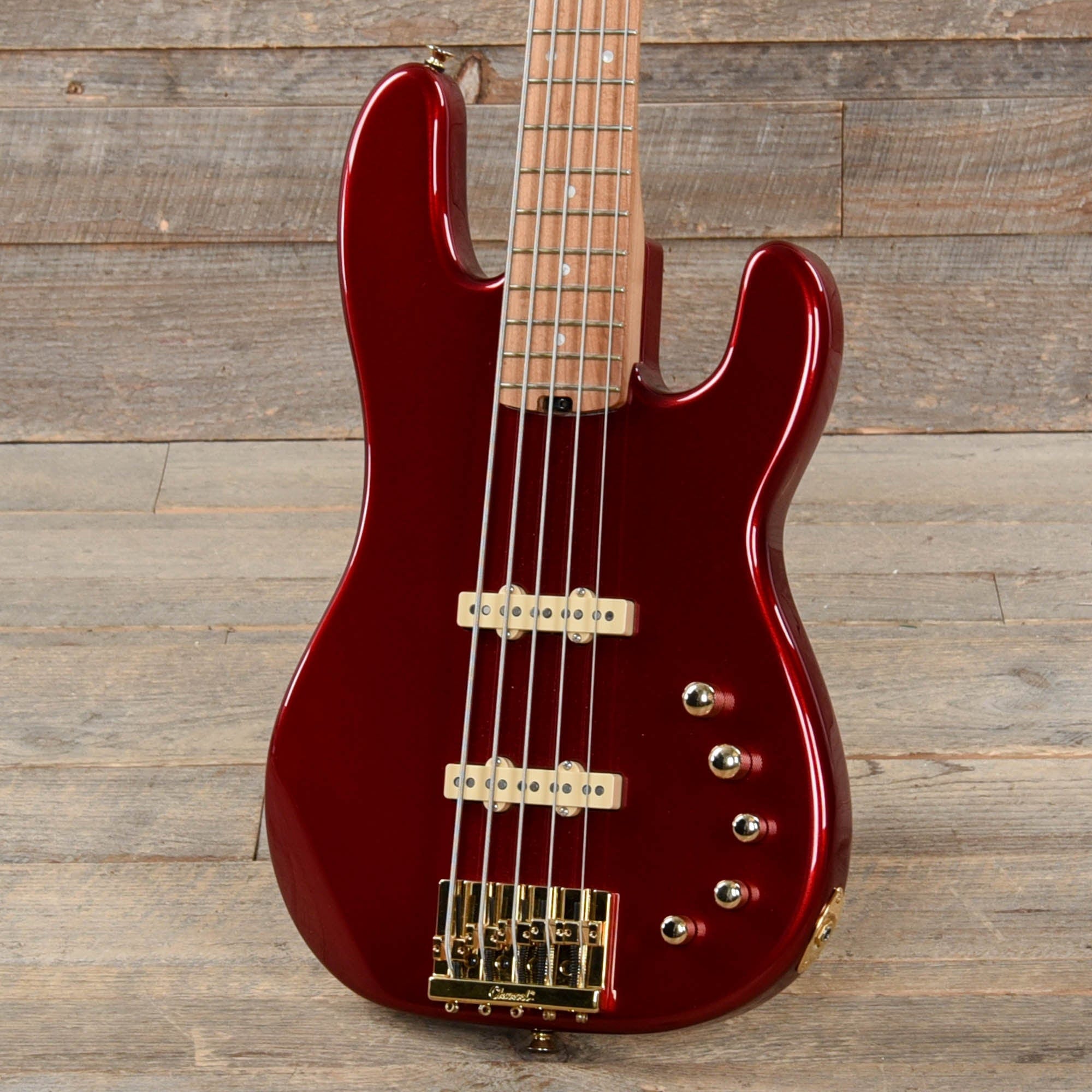 Charvel Pro-Mod San Dimas Bass JJ V Candy Apple Red – Chicago Music ...