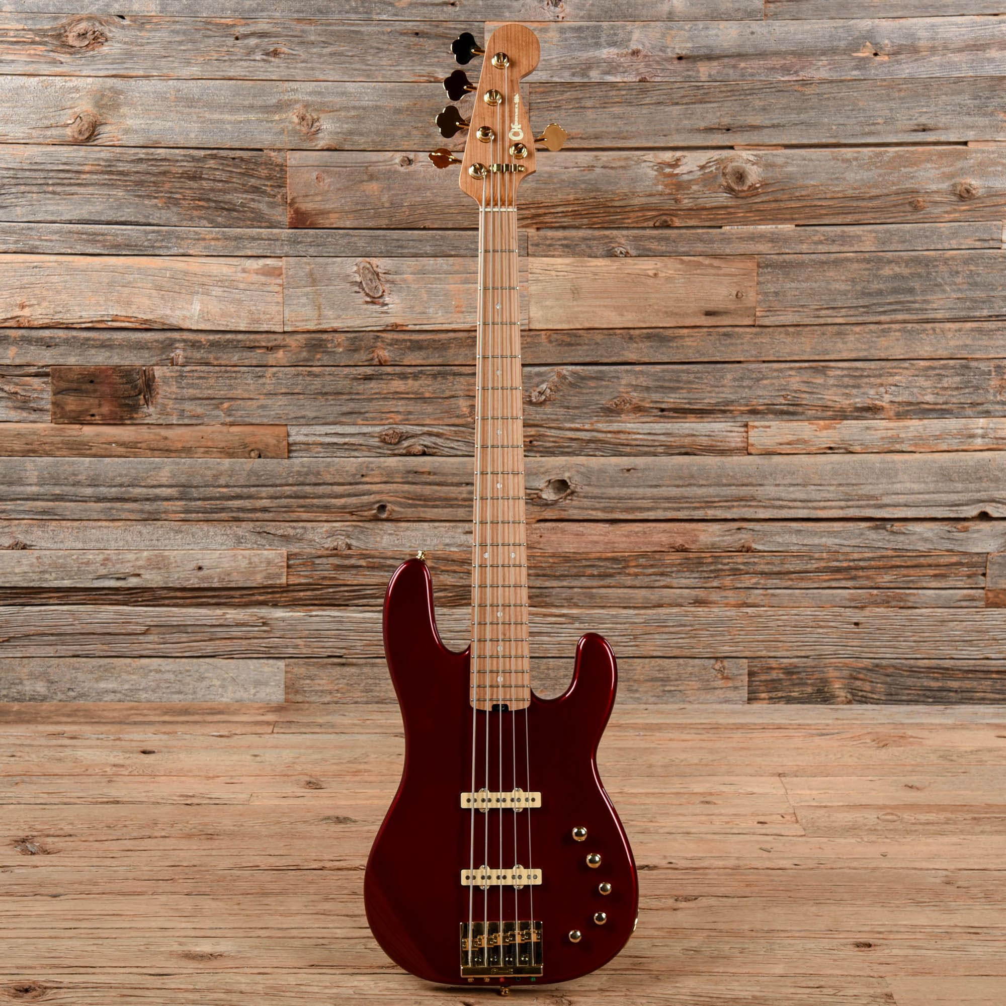 Charvel San DImas Pro Mod Bass JJ V Red 2021 – Chicago Music Exchange