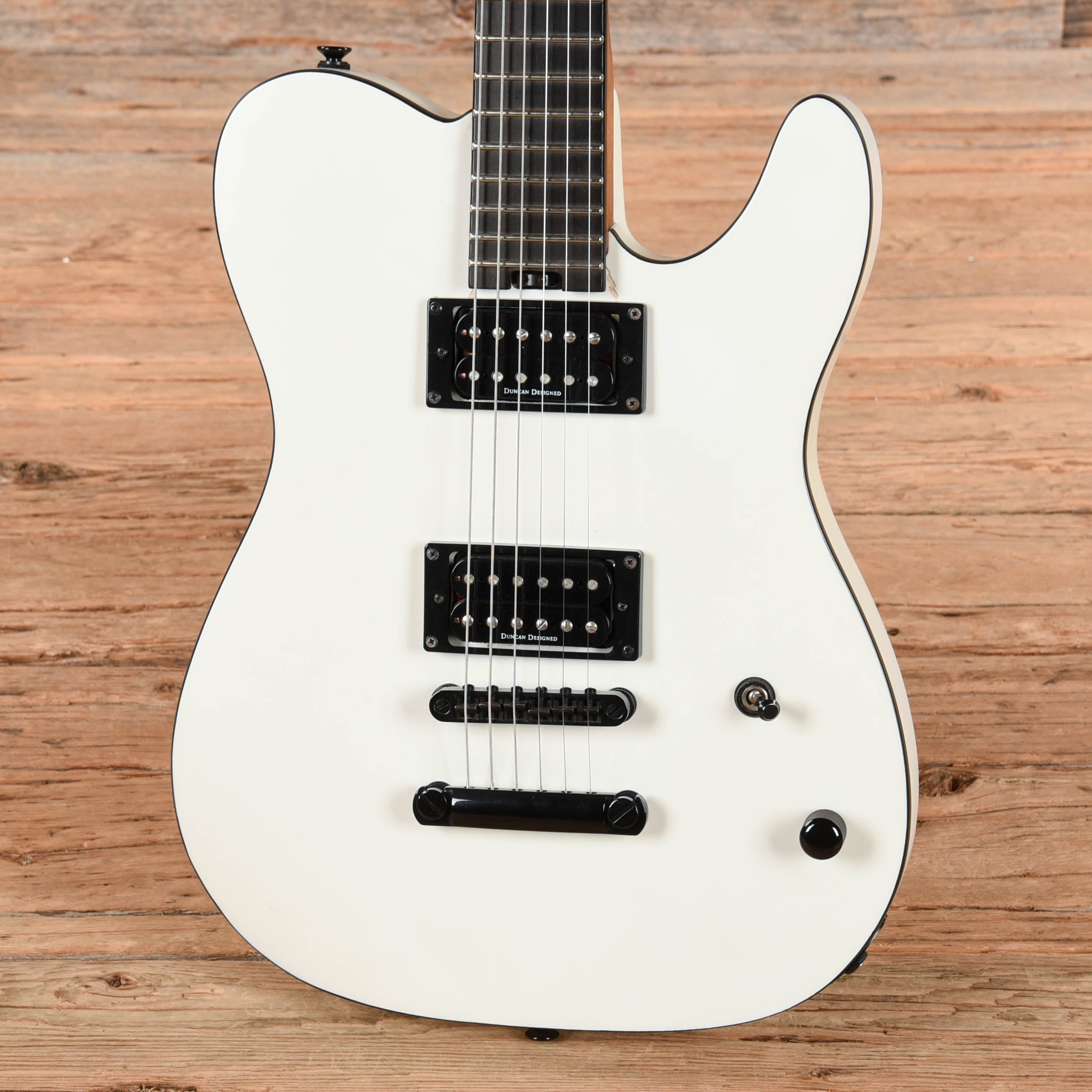 Charvel Joe Duplantier Signature Pro-Mod San Dimas Style 2HH Satin Whi ...
