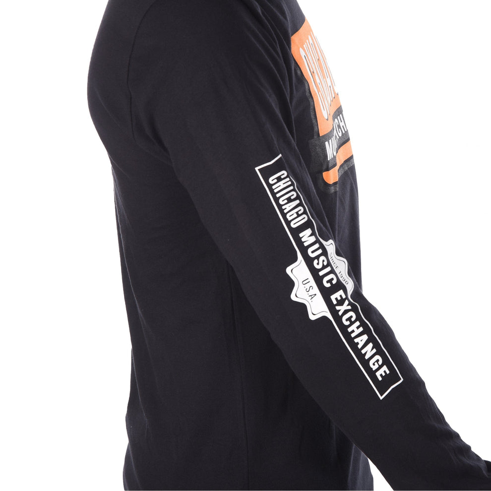 CME Long Sleeve Logo Shirt Black – Chicago Music Exchange