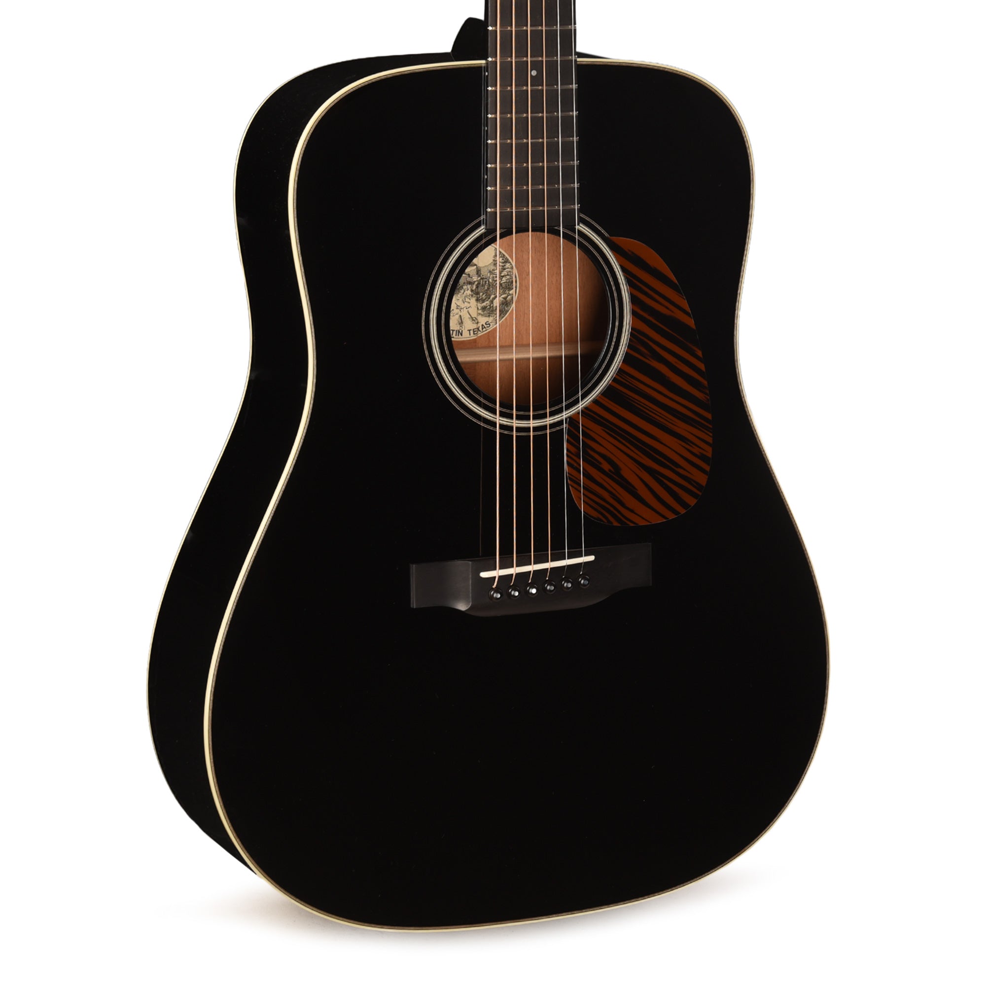 Collings D1 Sitka Spruce/Honduran Mahogany Jet Black Top – Chicago ...