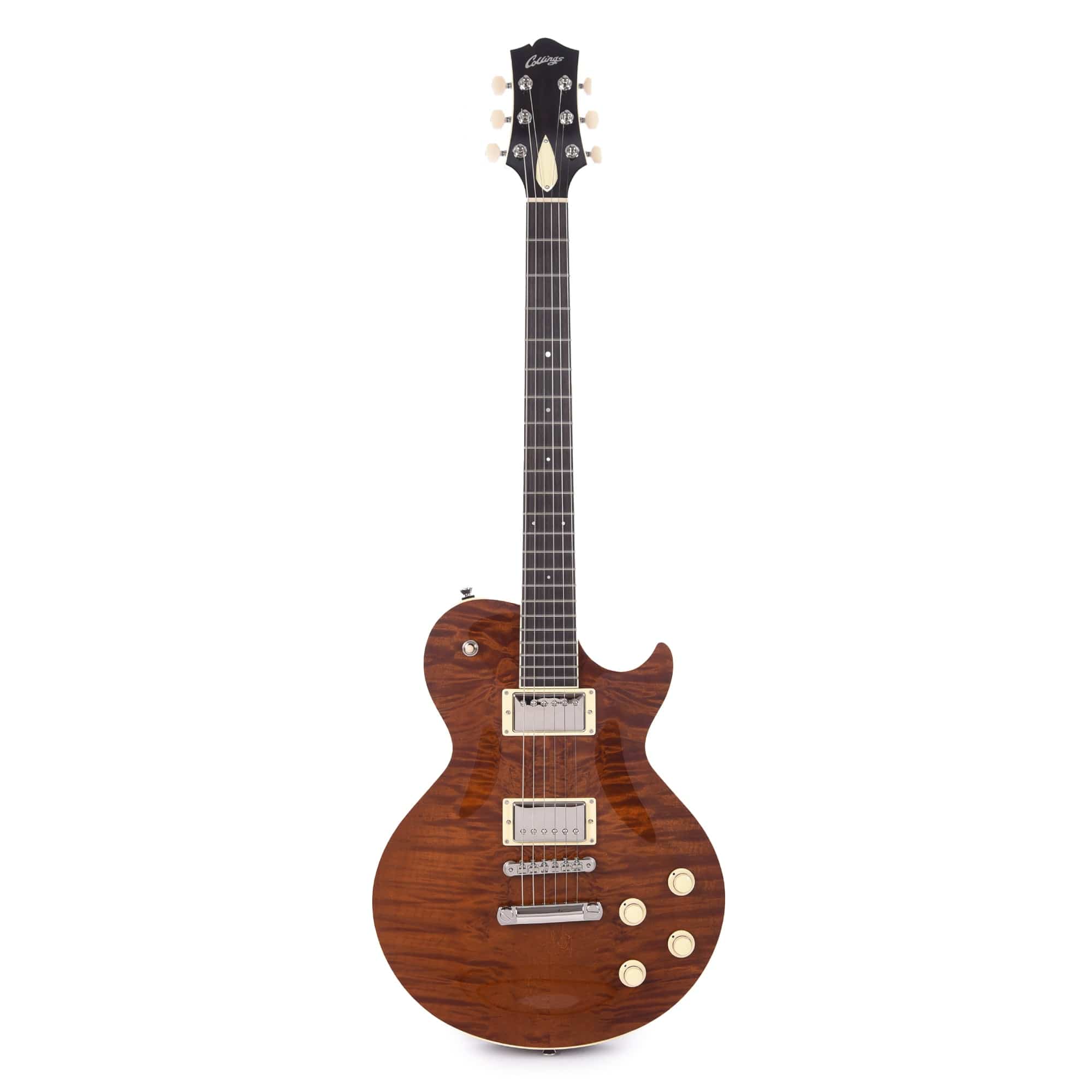 Collings CL Deluxe Quilted Maple Caramel – Chicago Music Exchange