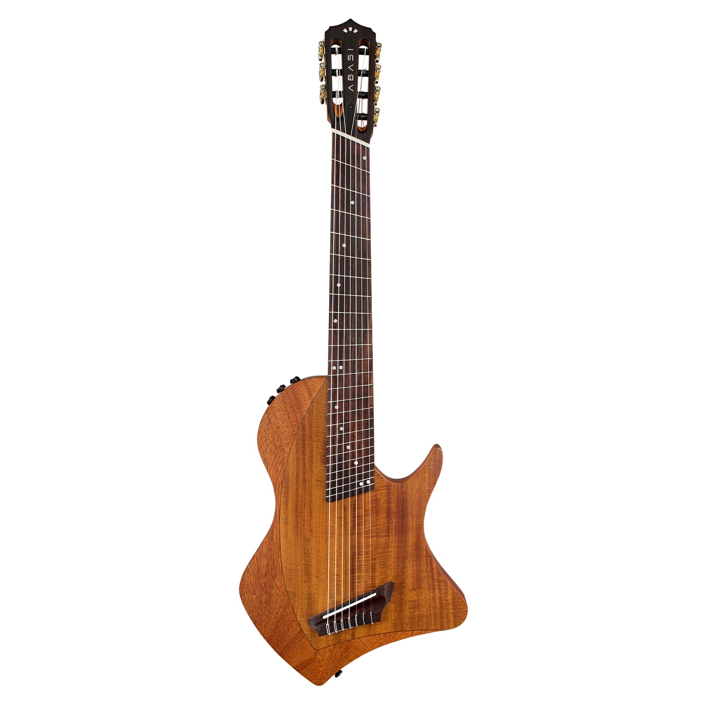 Cordoba Abasi Stage 7 7-String Solidbody Nylon String Acoustic-Electri ...
