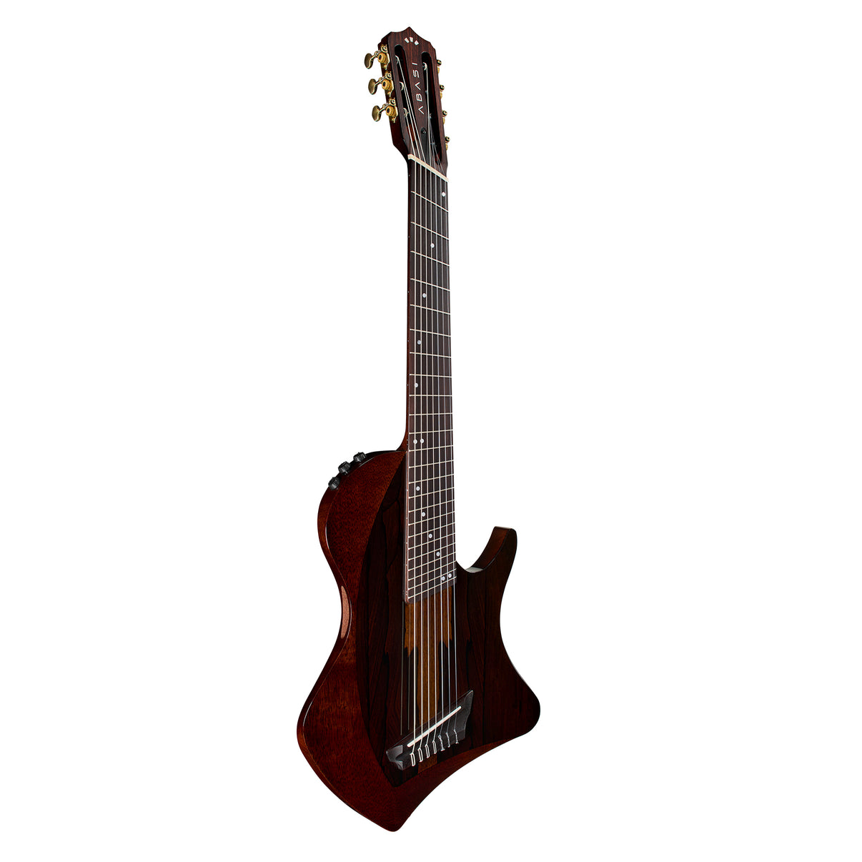Cordoba Abasi Stage 7 7-String Solidbody Nylon String Acoustic-Electri ...