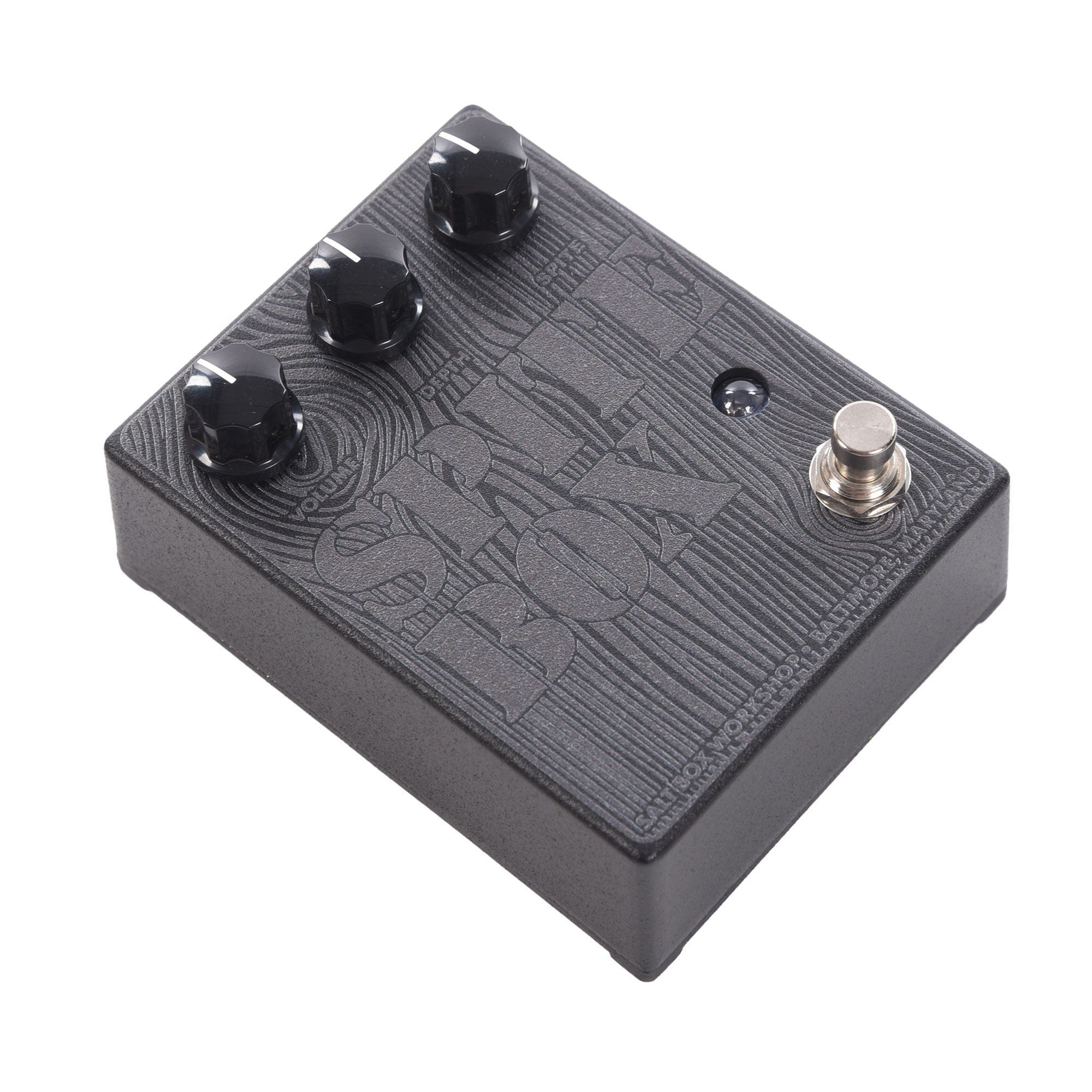 Damnation Audio Spite Box Fuzz Pedal Black – Chicago Music Exchange