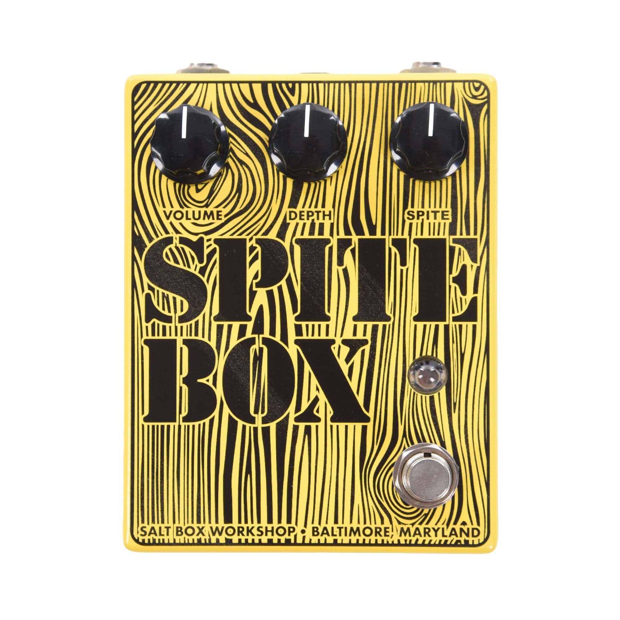 Damnation Audio Spite Box Fuzz Pedal Yellow – Chicago Music Exchange