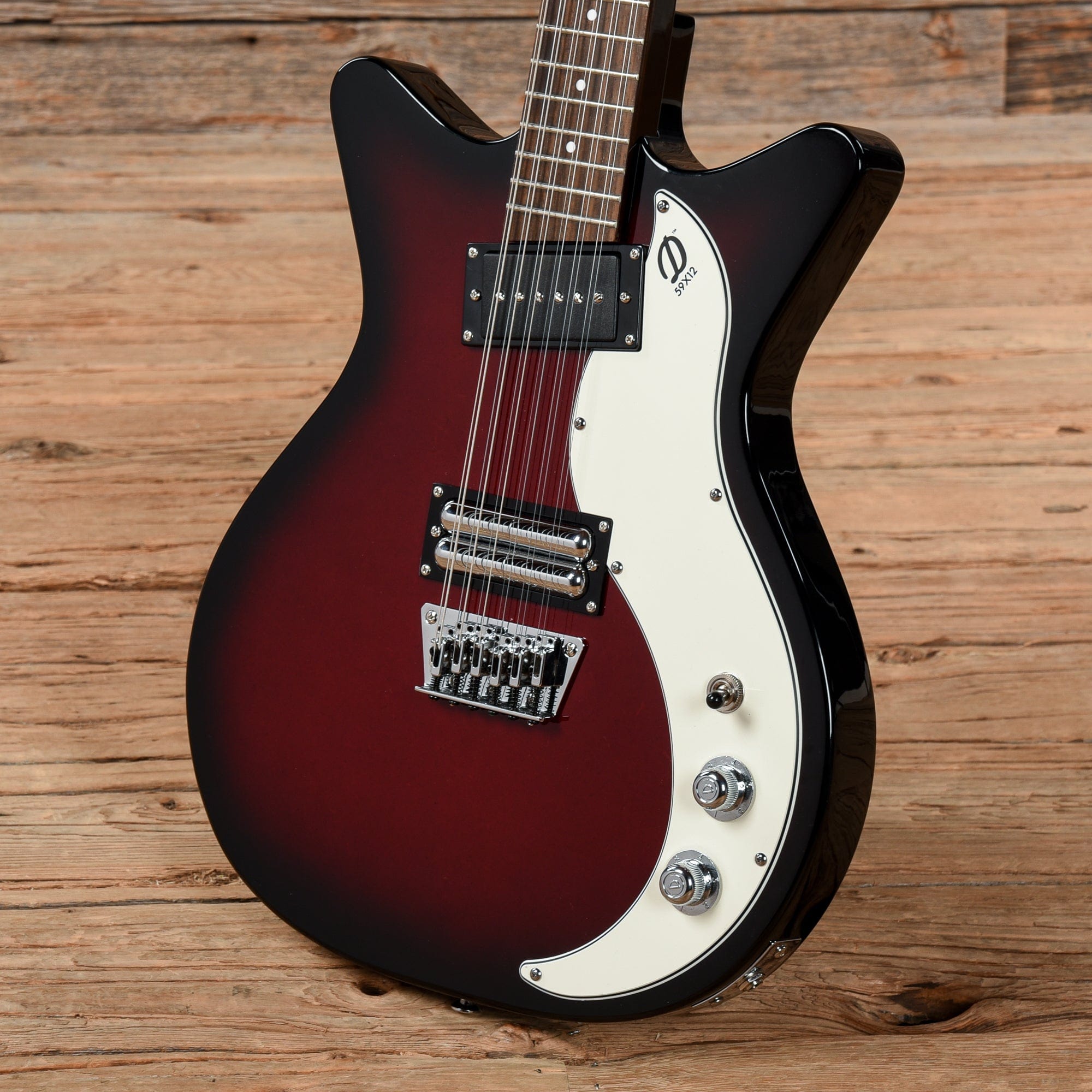 Danelectro 59X12 Red Burst – Chicago Music Exchange
