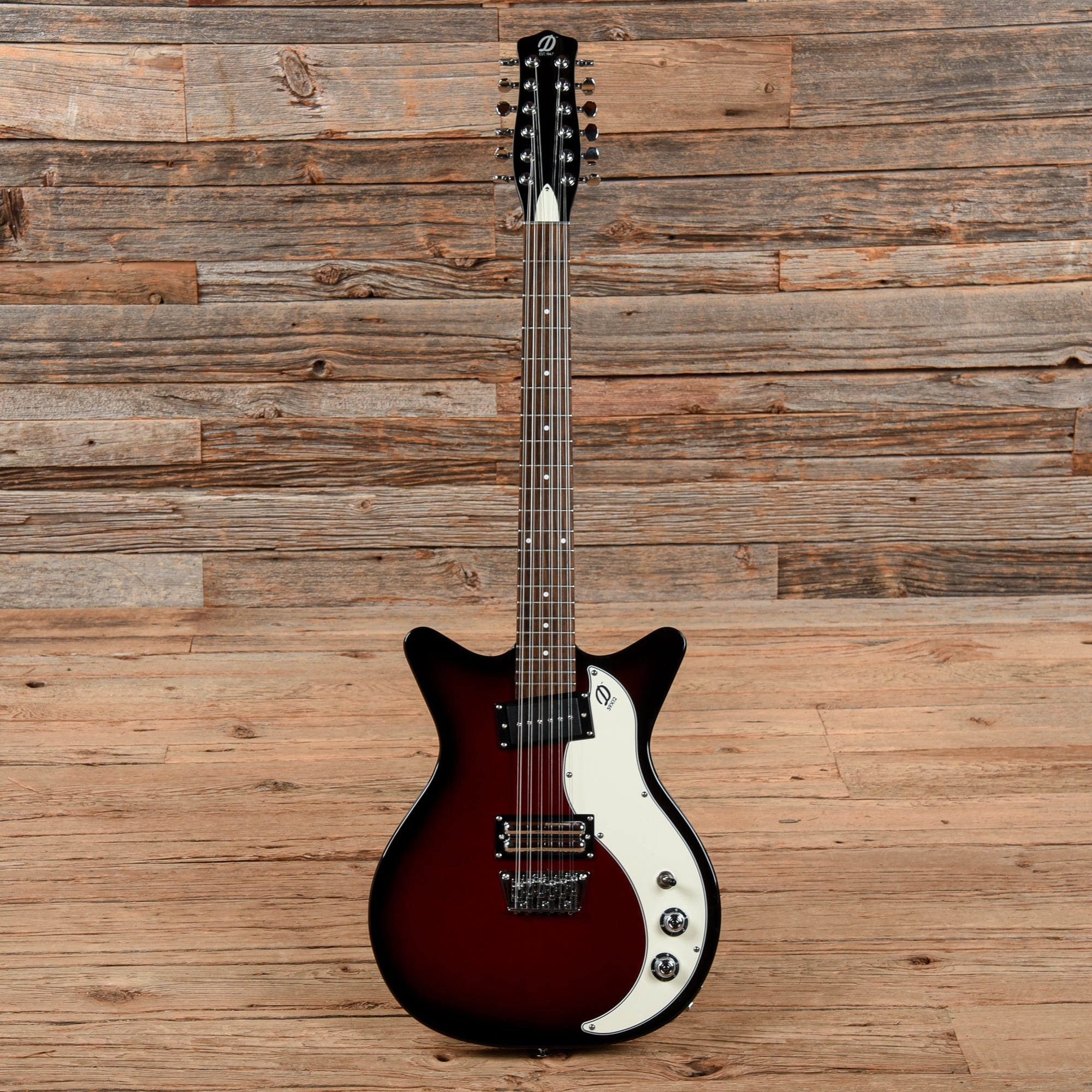 Danelectro 59X12 Red Burst – Chicago Music Exchange