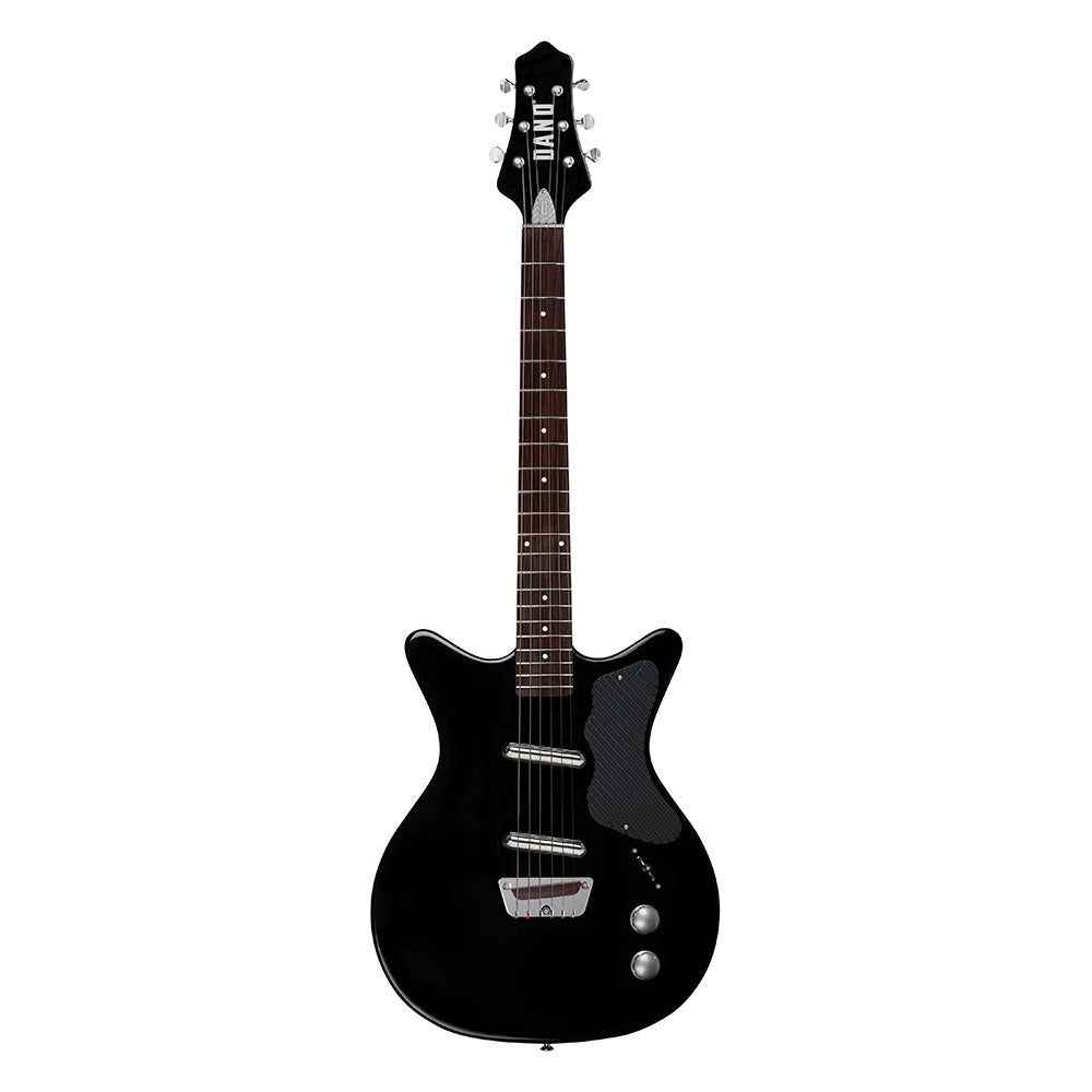 Danelectro Dan O. Mano Electric Guitar Black – Chicago Music Exchange
