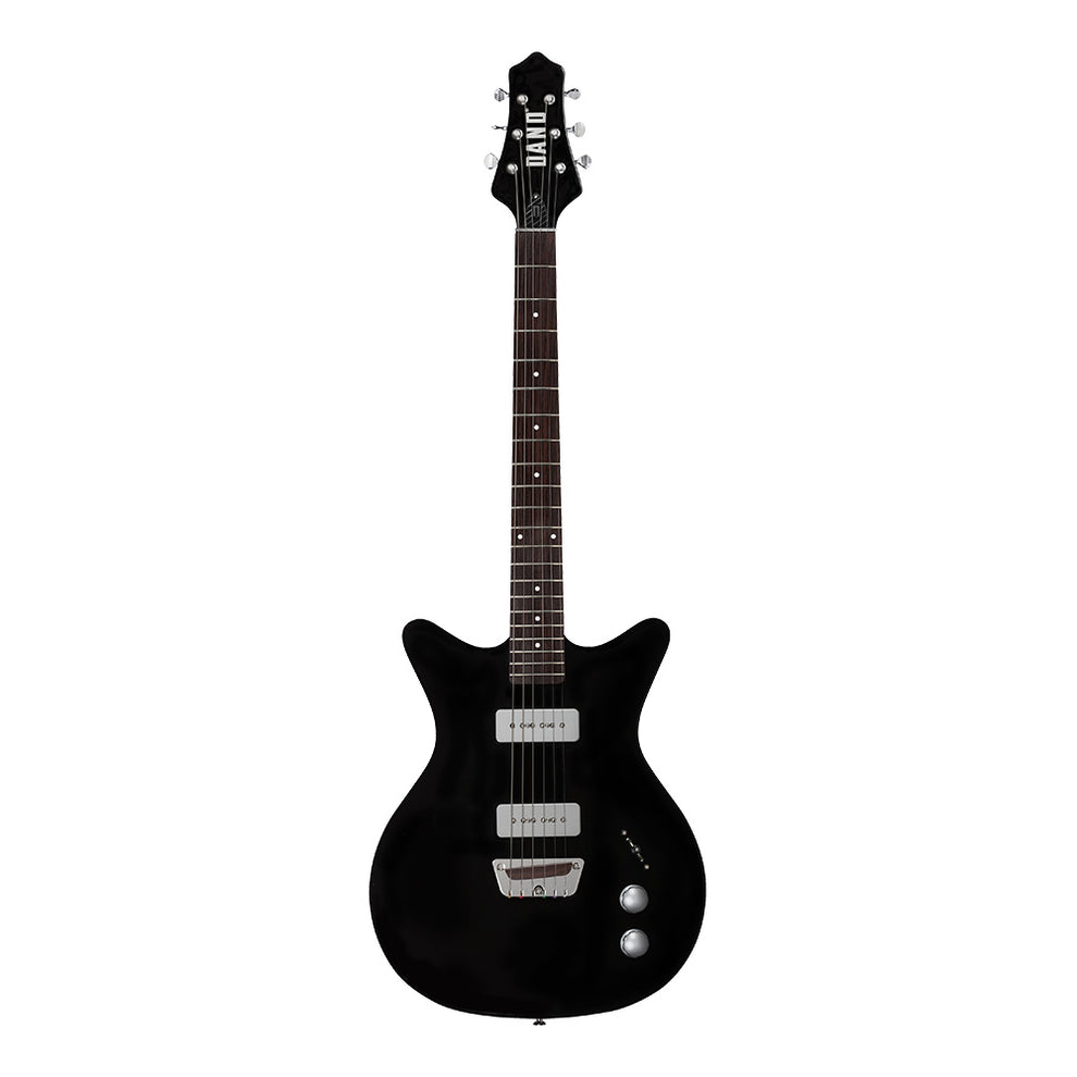 Danelectro Dan O. Mano Electric Guitar Black – Chicago Music Exchange