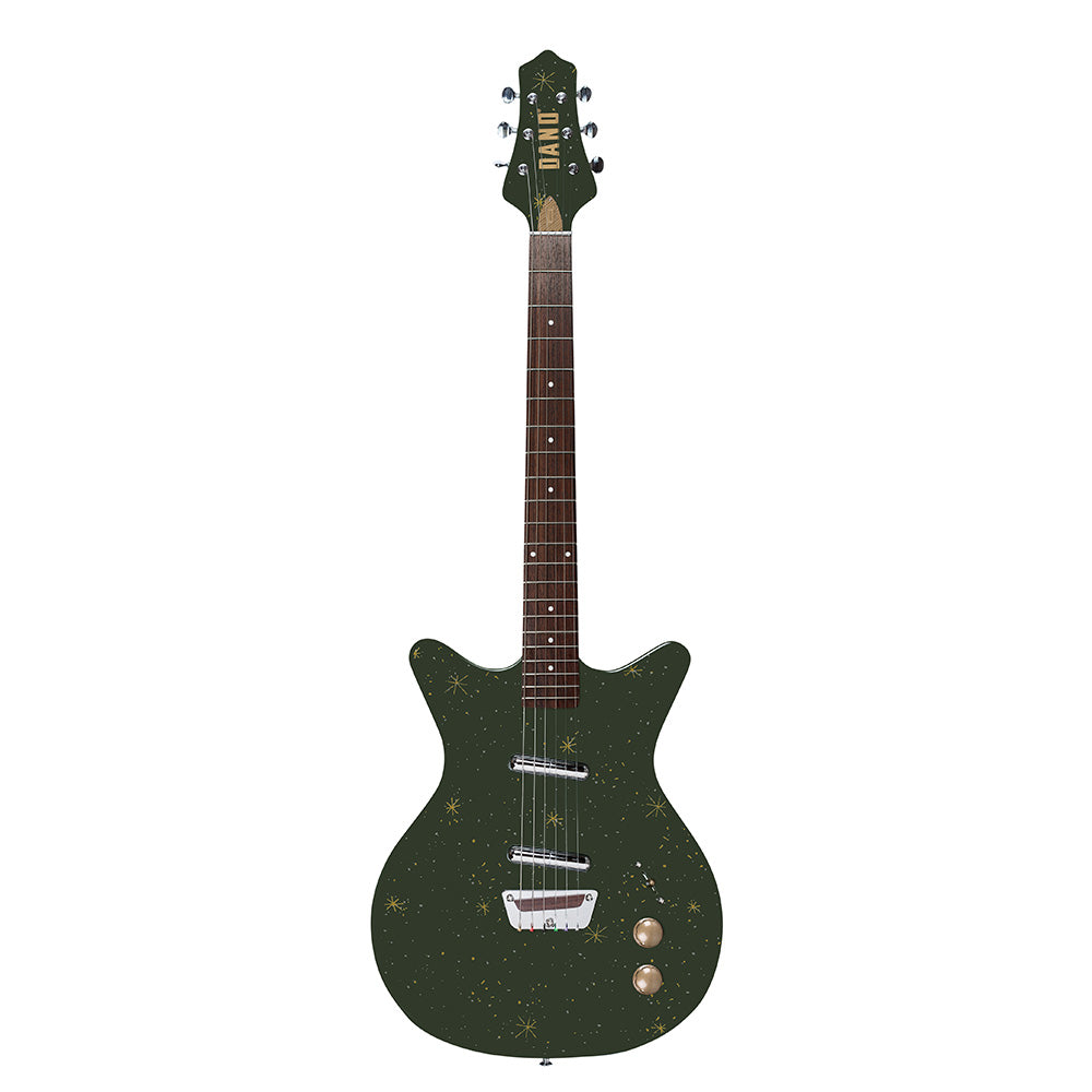 Danelectro Golden 1950's Electric Guitar Green – Chicago Music Exchange