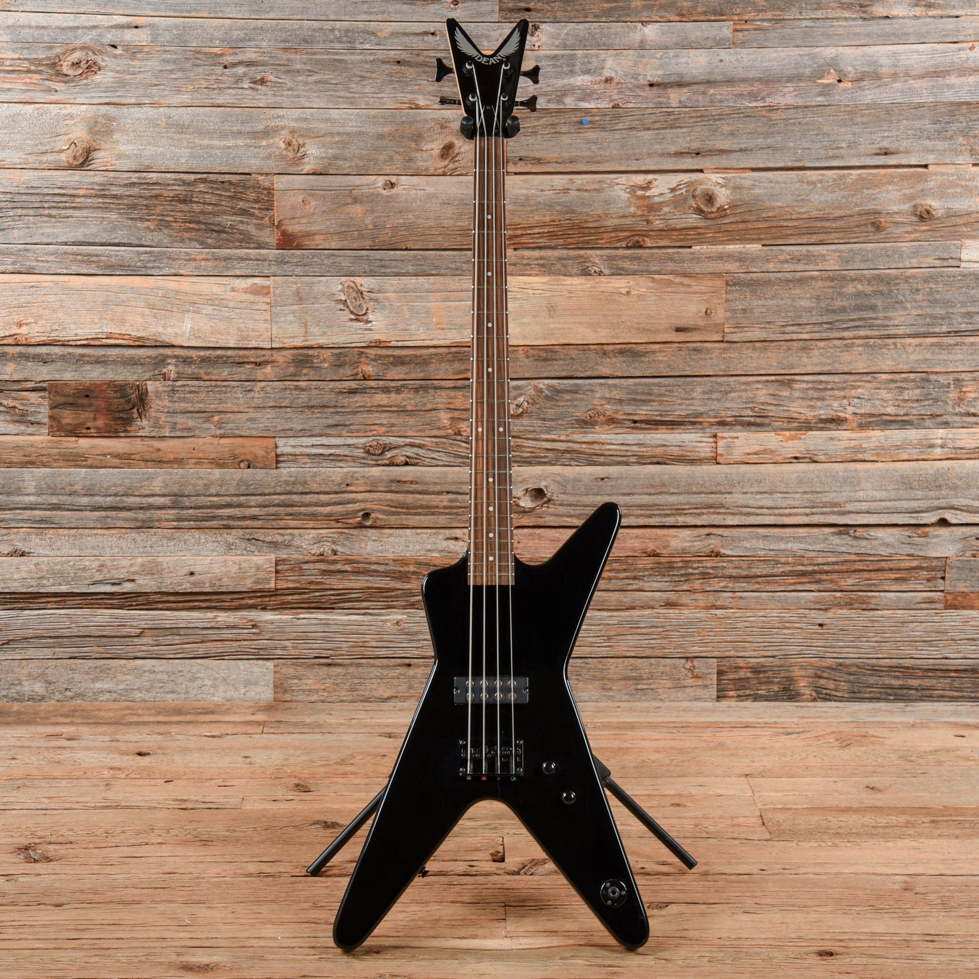 Dean Guitars ML Metalman 4-String Bass Black 2006 – Chicago Music Exchange